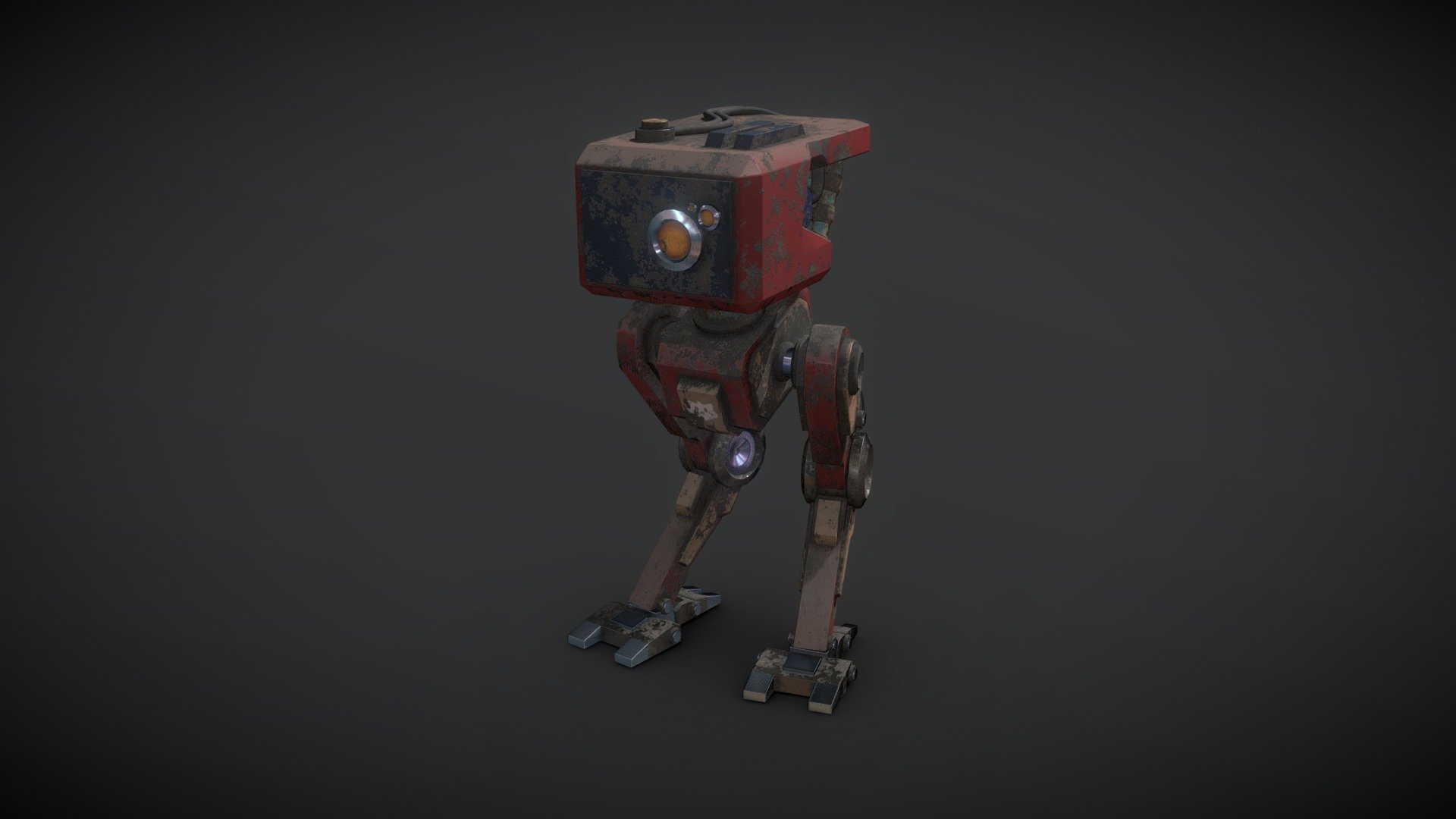 Battery bot - 3D model by itsjacklads [7ddc83d] - Sketchfab