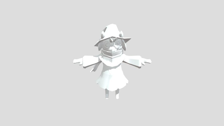 Deltarune-ralsei 3D models - Sketchfab