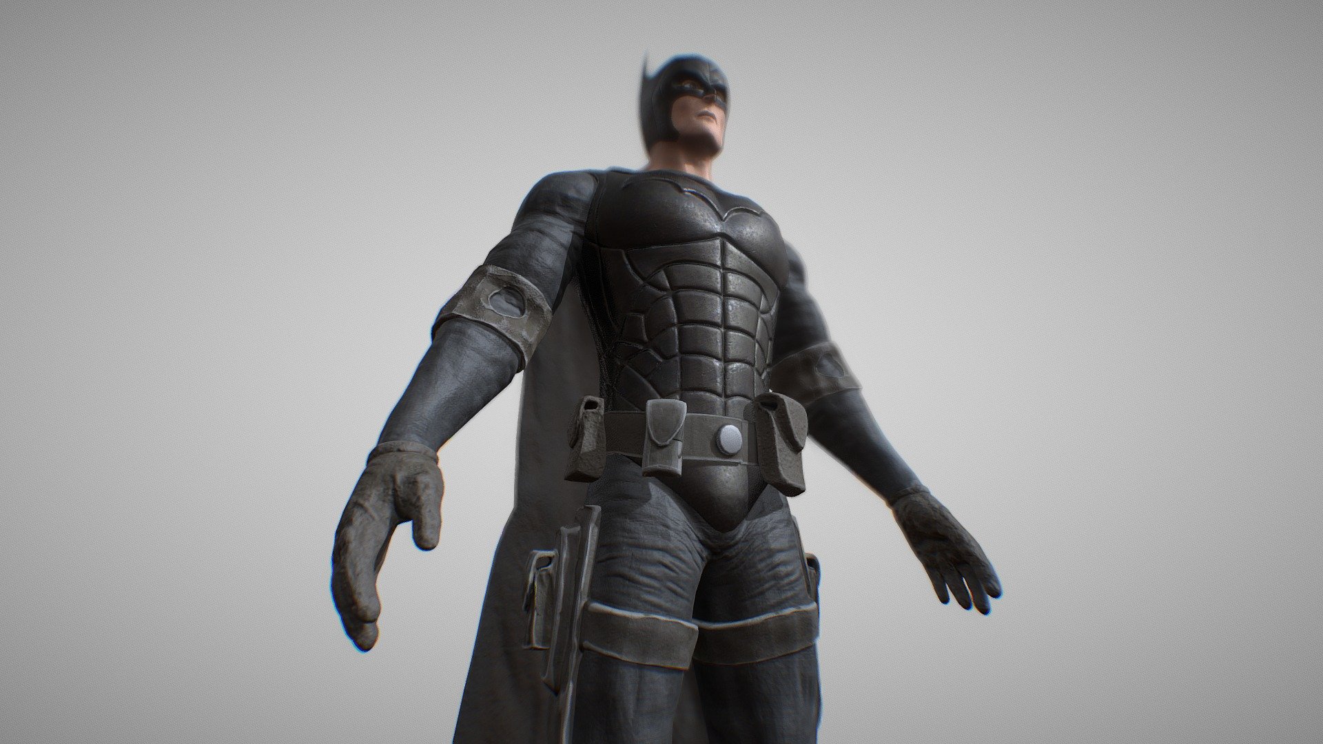 Post-Apocalyptic Batman - Download Free 3D model by jcharlton1805 ...