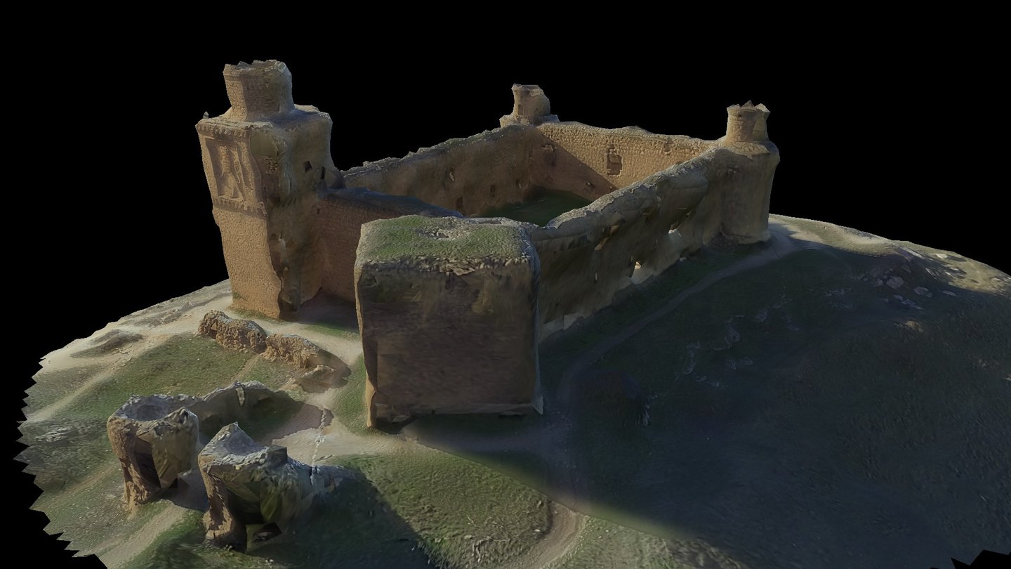 Barcience Castle - 3D model by brunogonz [7dddf91] - Sketchfab