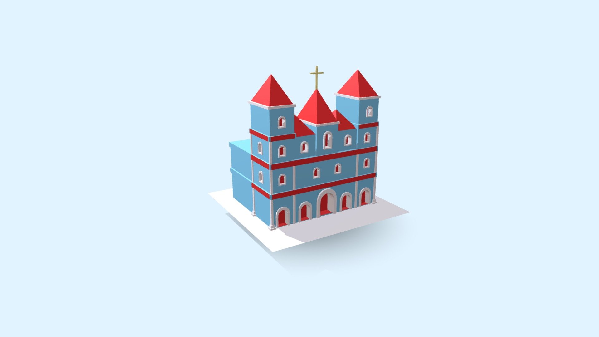 Igreja PIM - 3D model by lubilu [7ddec1d] - Sketchfab