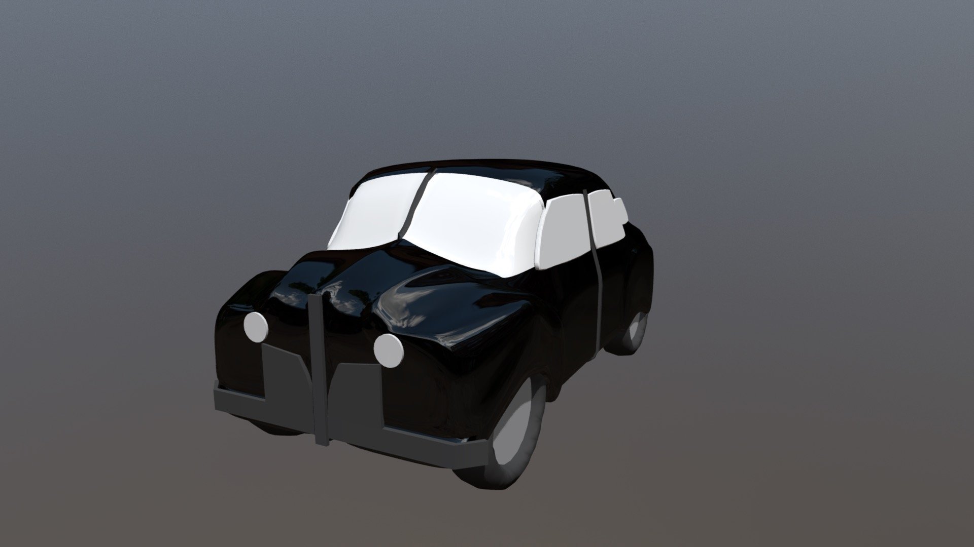 Oldtimer Car - Low Poly - 3D model by nowadaysart [7ddf773] - Sketchfab