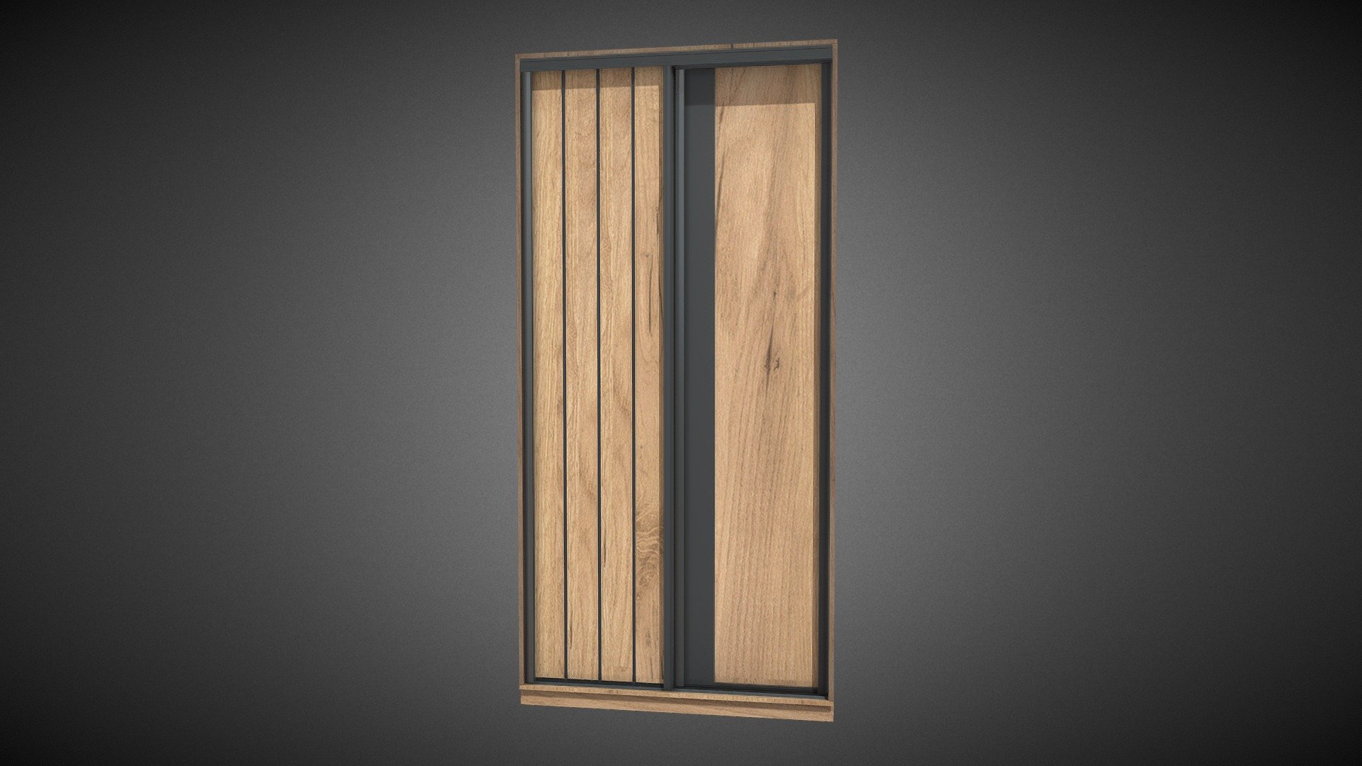 Oak kraft golden combi 2 - 3D model by TheFan145 [7de074d] - Sketchfab