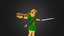 GameCube - Super Smash Bros Melee - Young Link - 3D model by ...