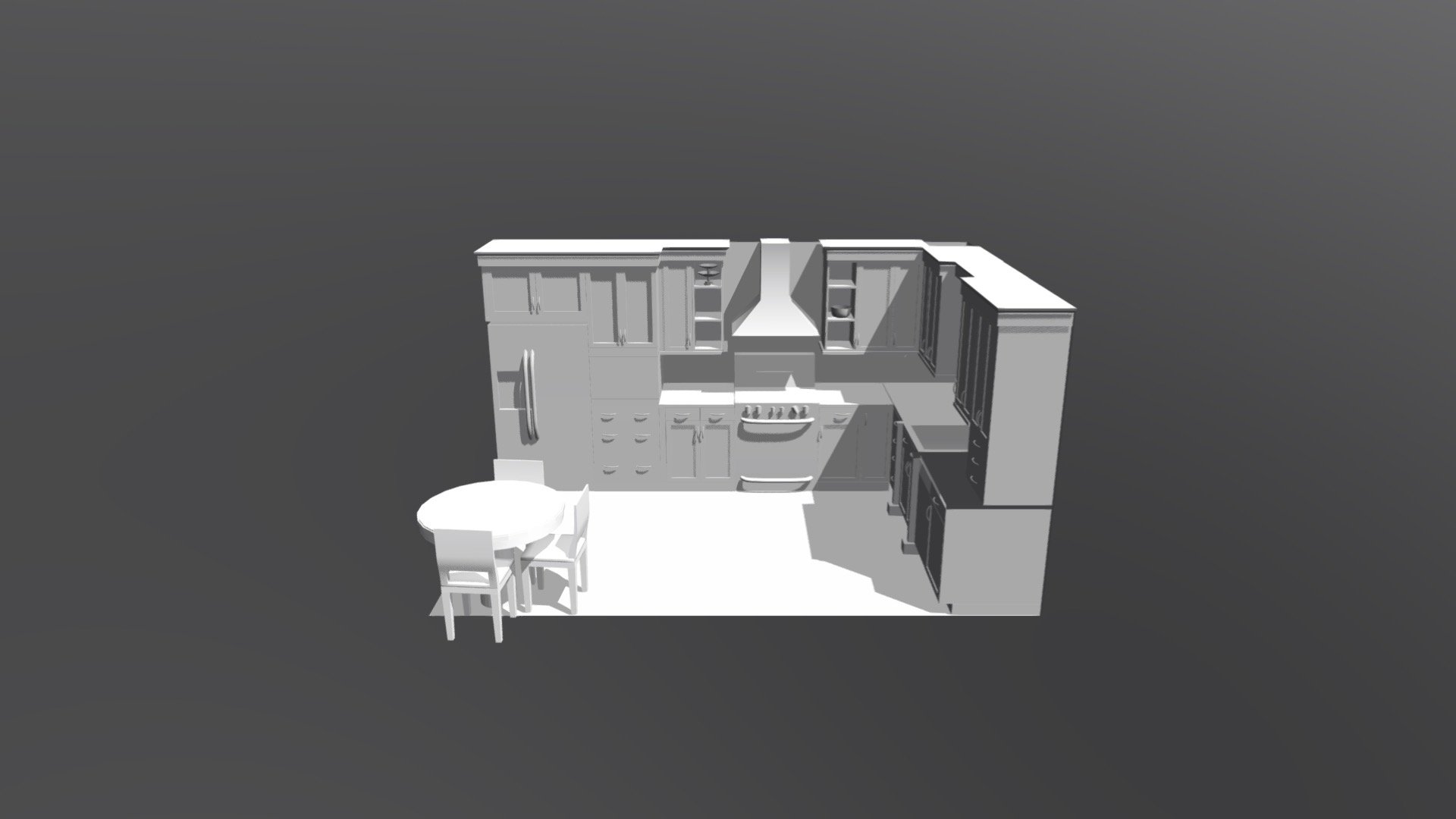 Kitchen Test - 3D model by Saahil.Madhogaria [7de214f] - Sketchfab