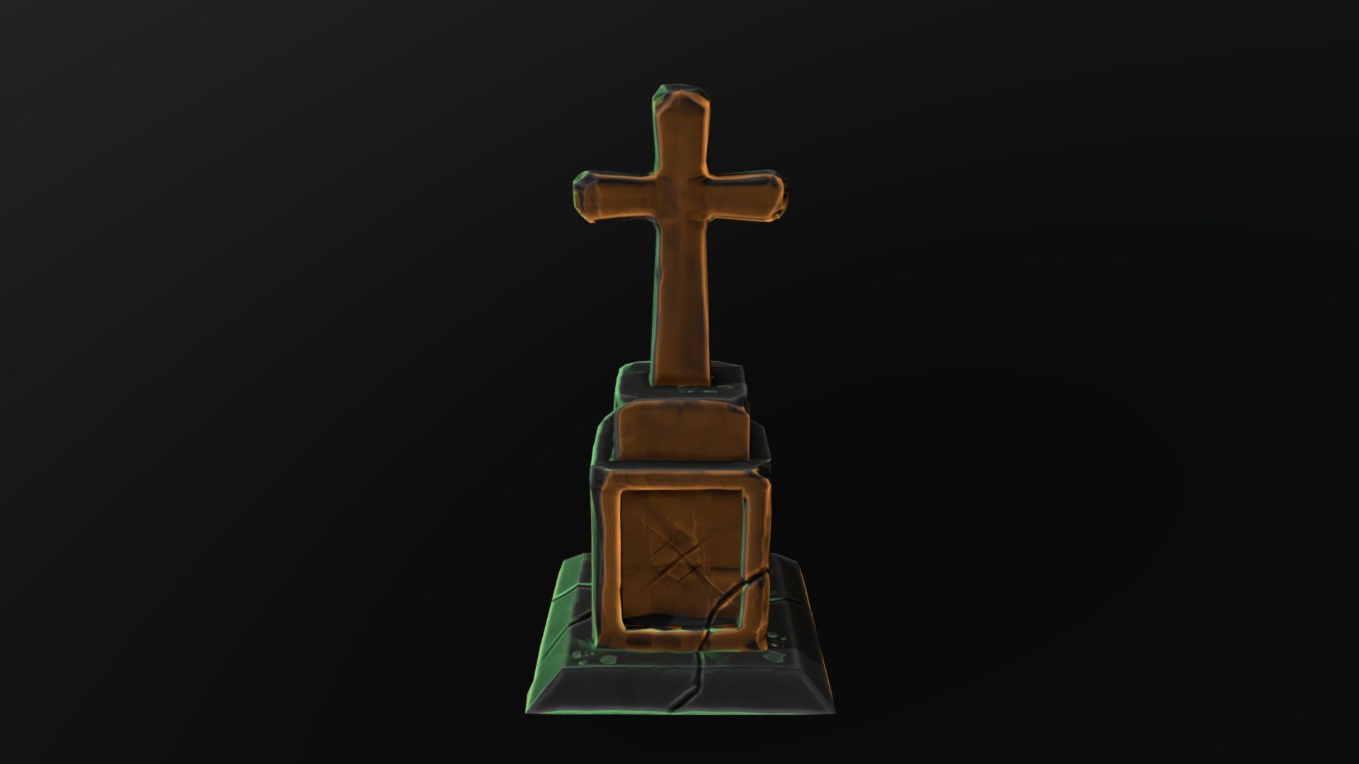 Cross Gravestone V2 - 3D model by Gyoza (@minabae) [7de4ab9] - Sketchfab