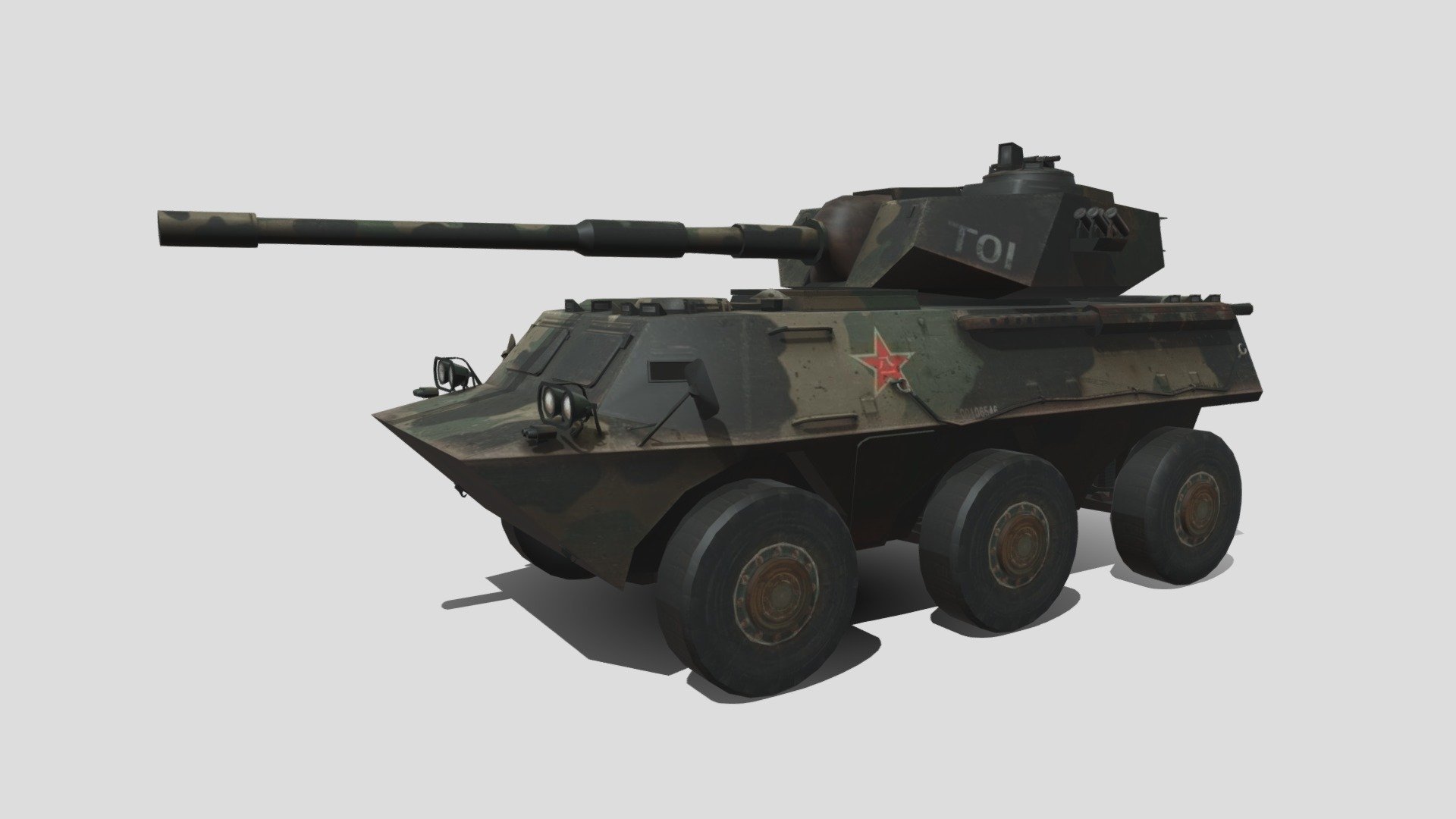 WZ-551 120mm - Download Free 3D model by Muhamad Mirza Arrafi ...