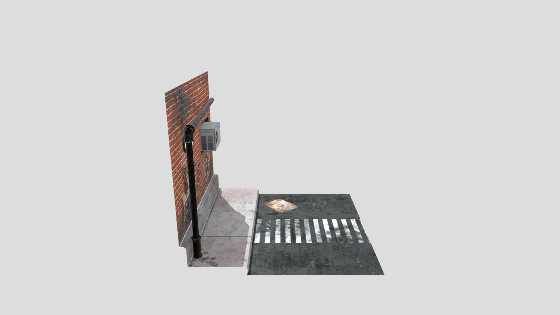 Alley - Download Free 3D model by tariqfuller [7de6773] - Sketchfab