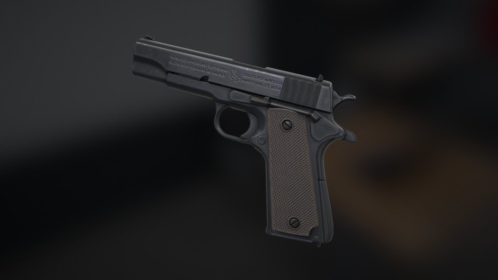 1911 [WIP] - 3D model by skaveria [7de6f3c] - Sketchfab