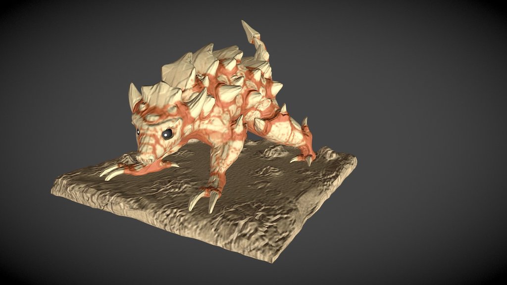 Armadillo - 3D model by baoberto [7de768f] - Sketchfab