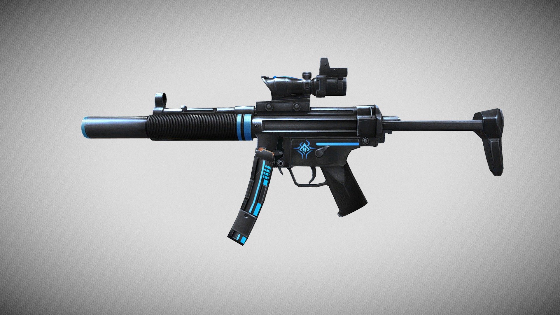 Mp5 SD Devil - V1 - 3D model by Long Nguyễn (@LongNguyen89) [7de7edb ...