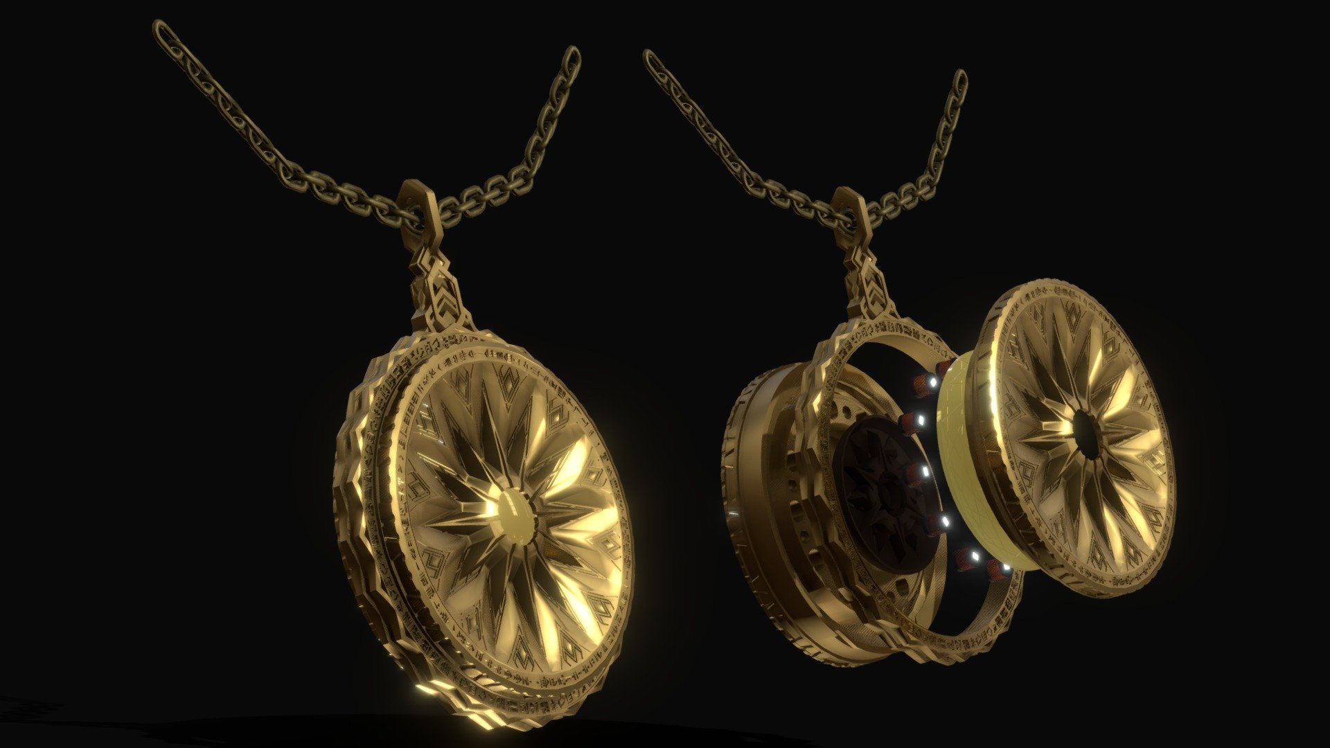 Amulet Final Version - 3D model by avaslash [7de9c37] - Sketchfab