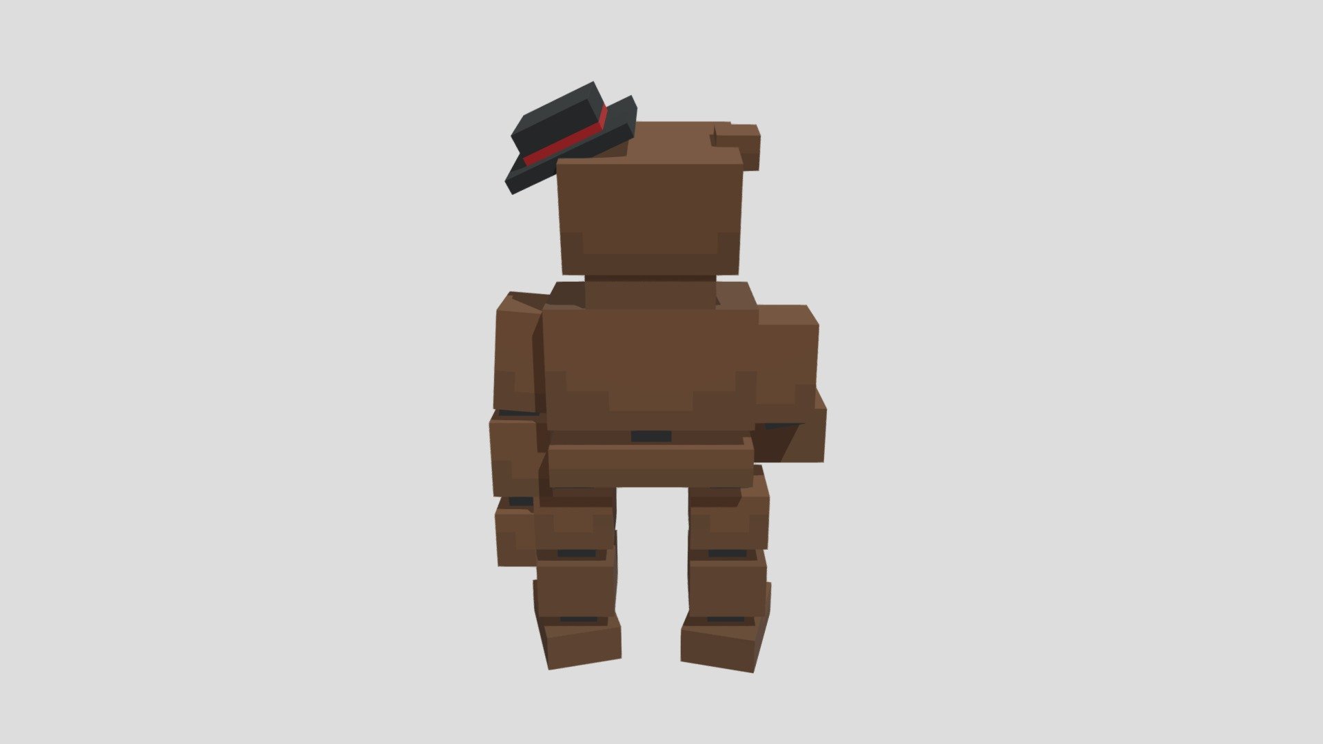 Freddy Fazbear in Minecraft - 3D model by PlazmaDarkness ...