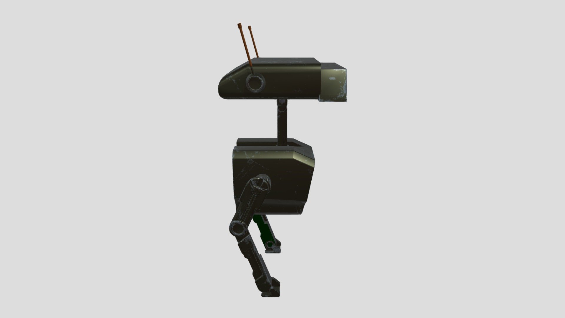 Robot Droid Character - 3D model by infocod44 [7deb2ab] - Sketchfab