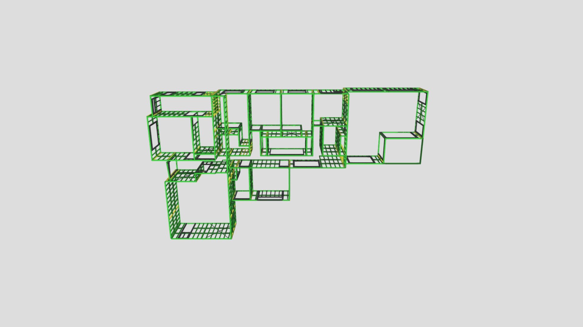 Wall Frames - Majestic Drive - 3D model by MBPrefab [7deca8e] - Sketchfab