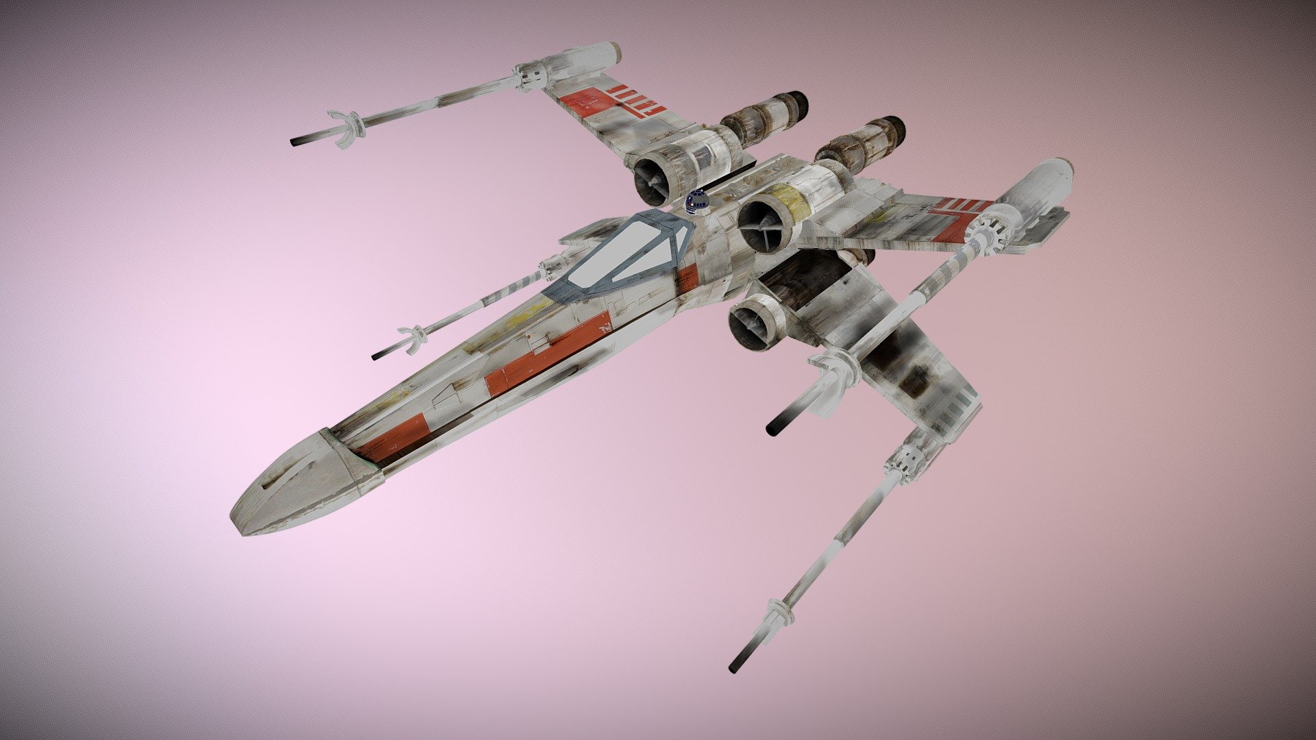 X Wing Starfighter - 3D model by 3dmodelmaker [7dee118] - Sketchfab