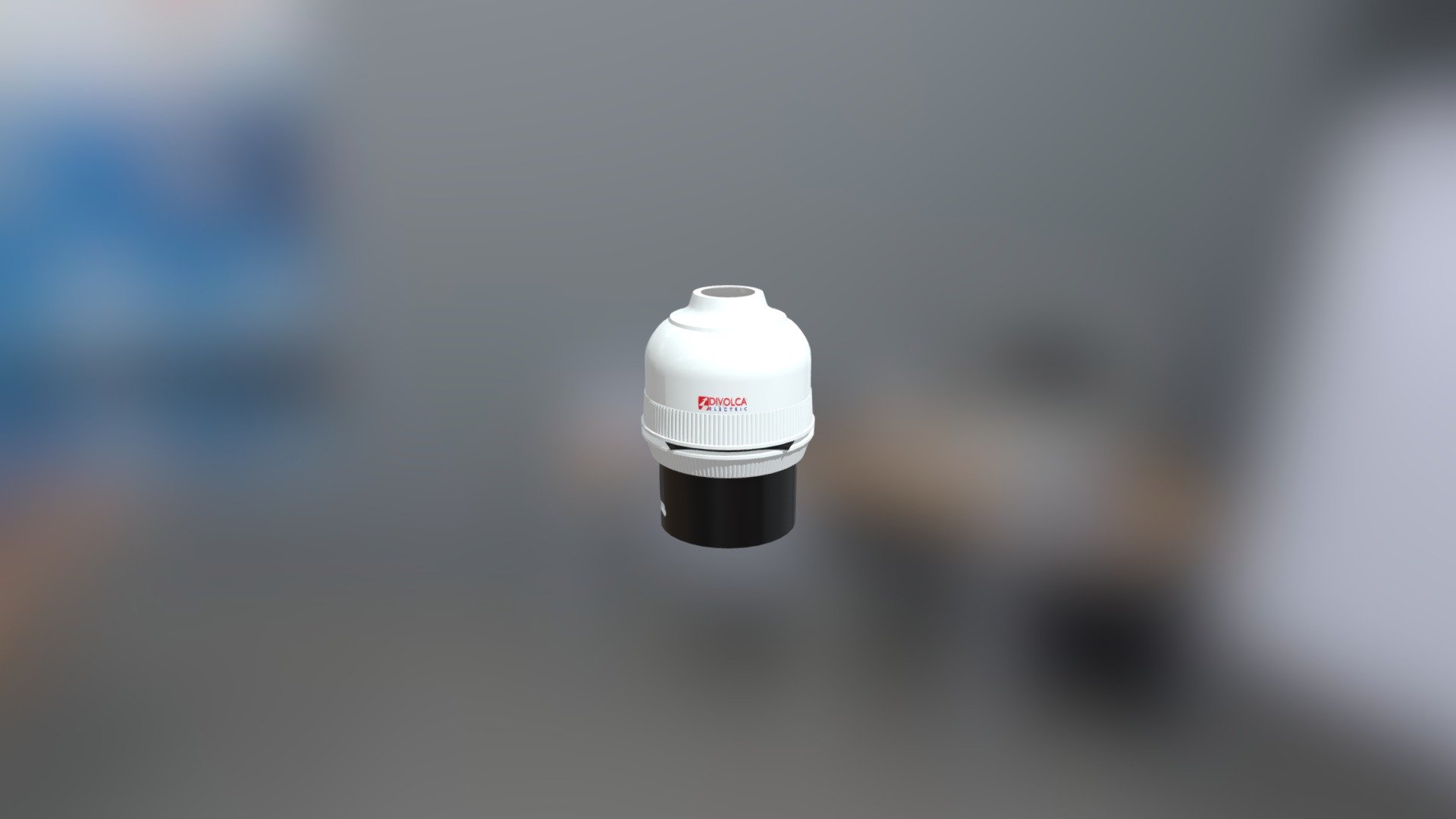 Lamp-holder-white - Download Free 3D model by 360 product view ...