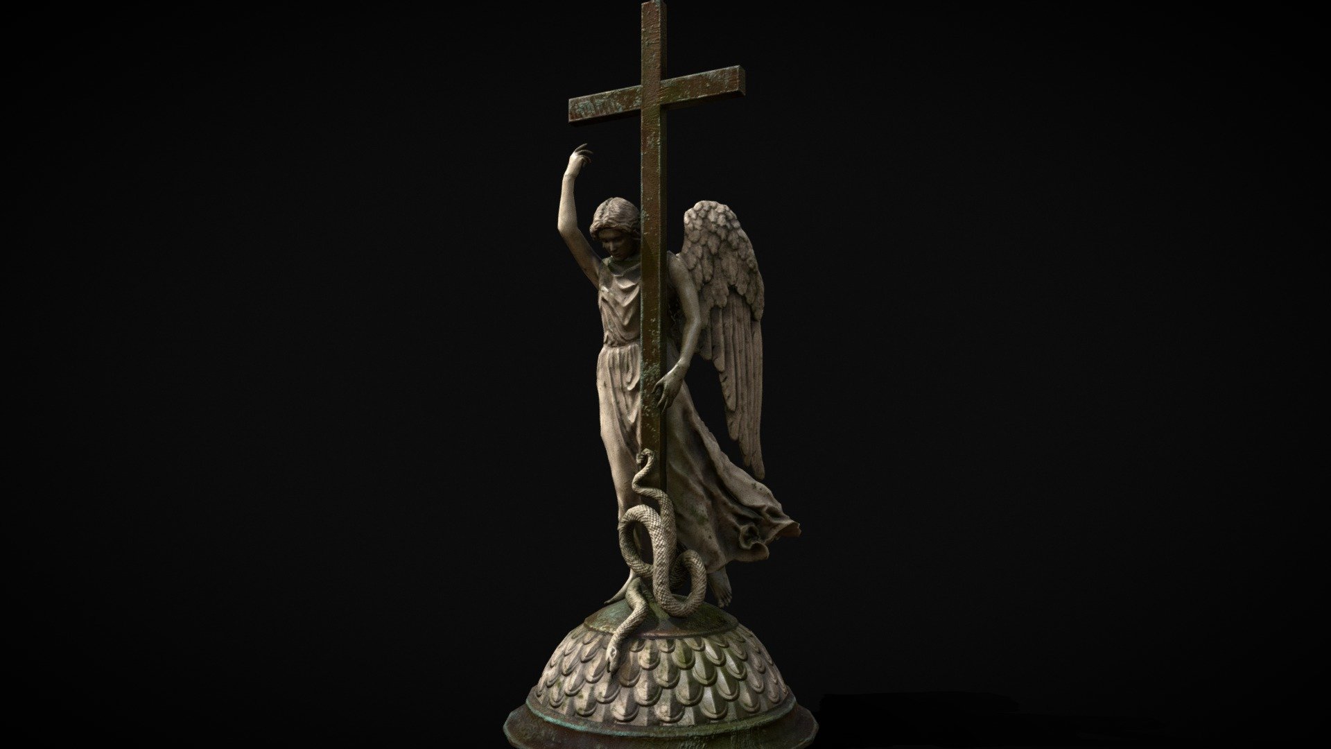 Angel Statue - Buy Royalty Free 3D model by Matsuri [7df0112 ...