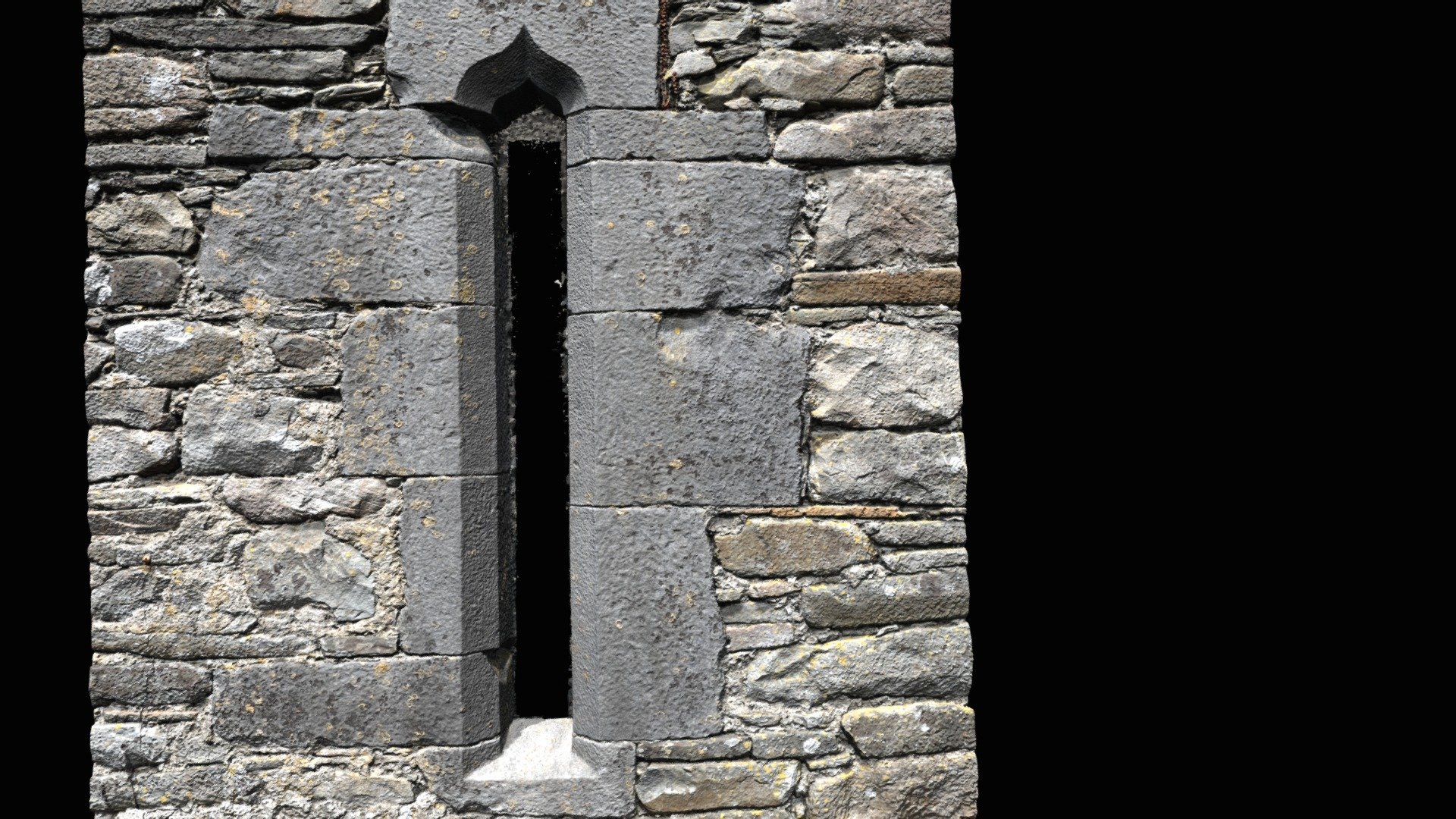 Kilnaughtin Church (KE003-008----) Ogee Window - Download Free 3D model ...