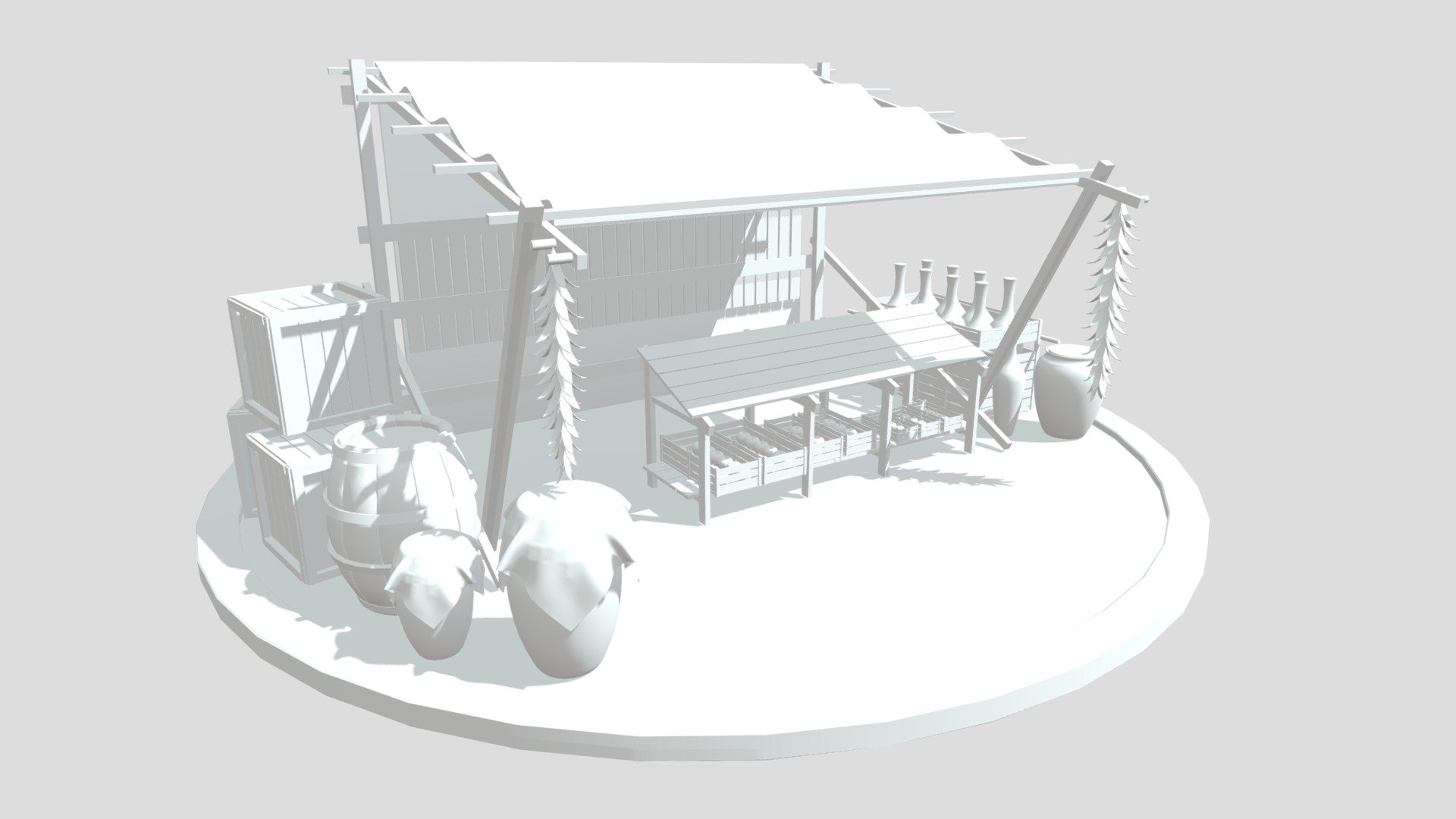 Stragan - 3D model by Grabalsky [7df0d56] - Sketchfab