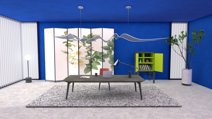 Living-room 3D models - Sketchfab