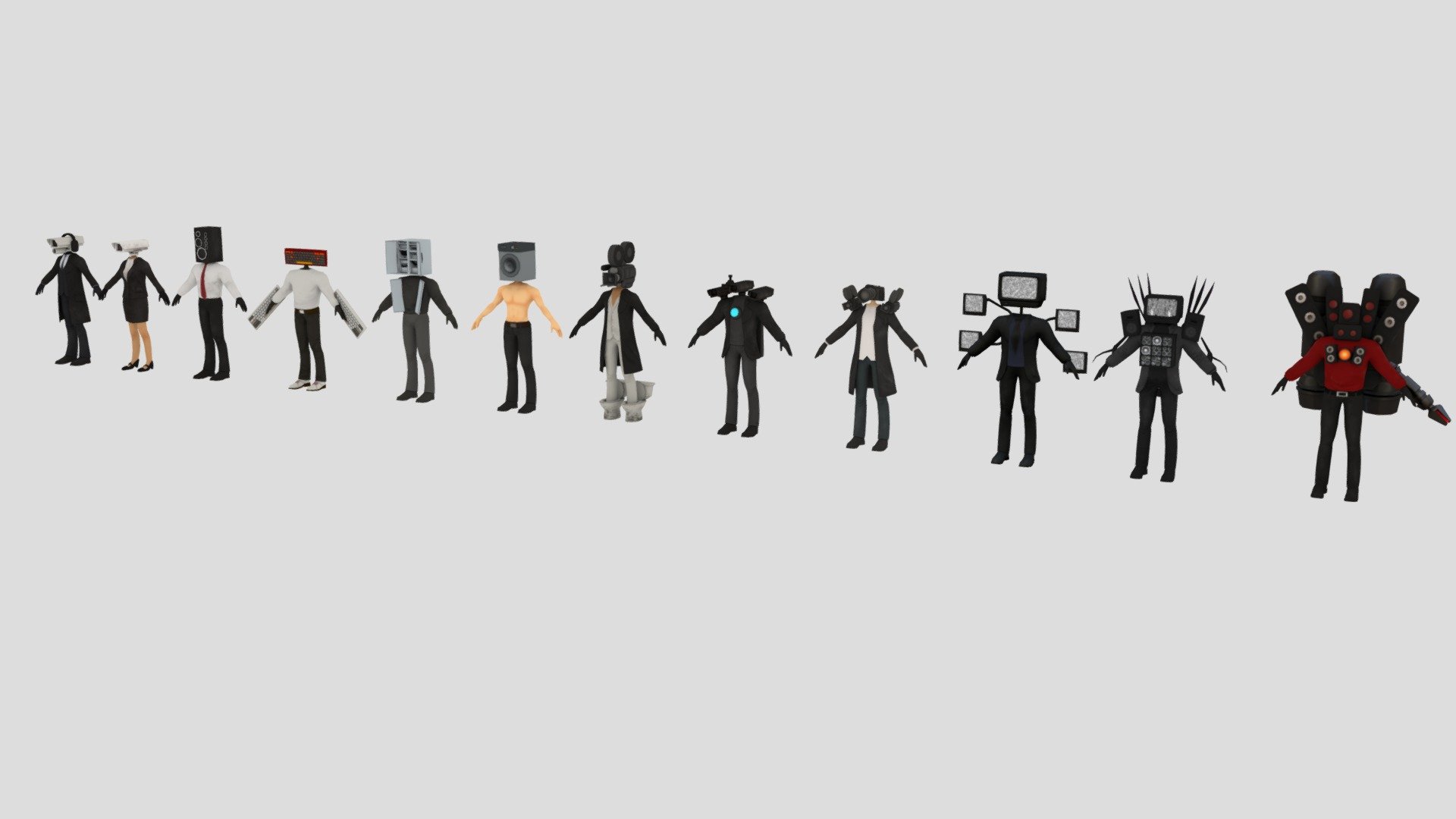 Camera Man - 3D model by TuUan (@AnhTuUan) [7df3143] - Sketchfab