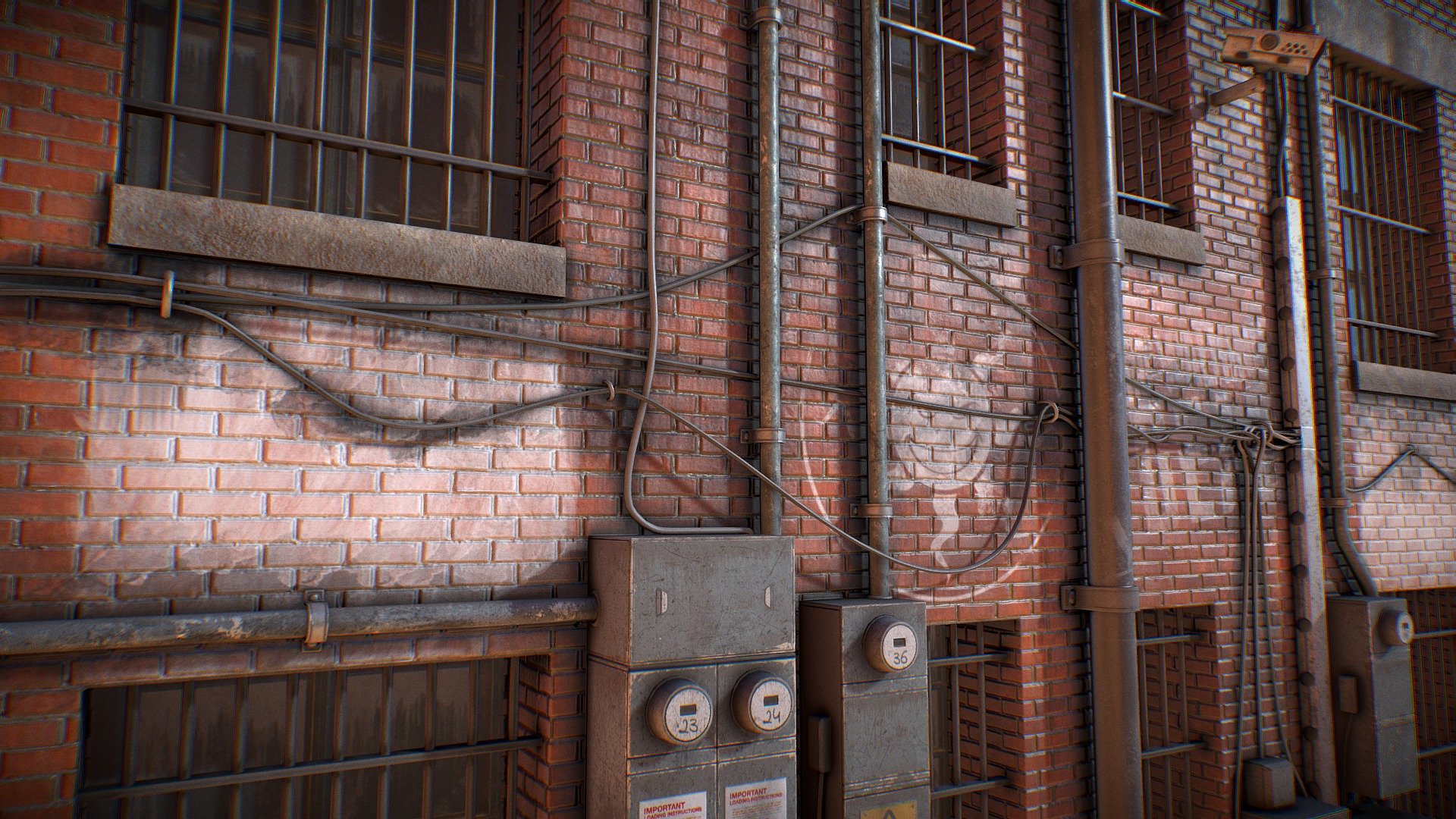 Alleyway - 3D model by isaac souaci (@ishaksouaci) [7df4460] - Sketchfab