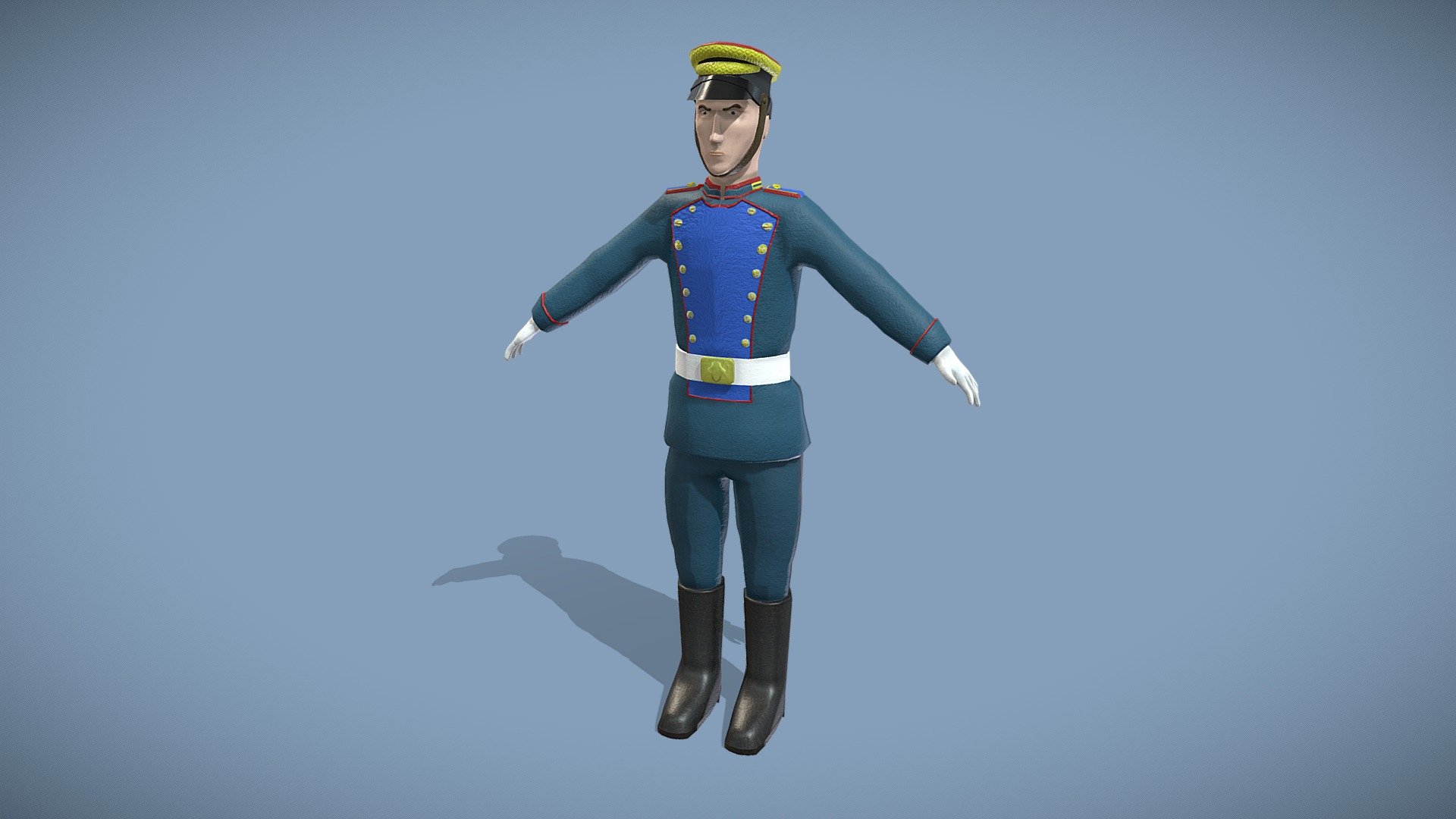 Palace Guard Character - Download Free 3D model by Daz (@Darren.Hogan ...