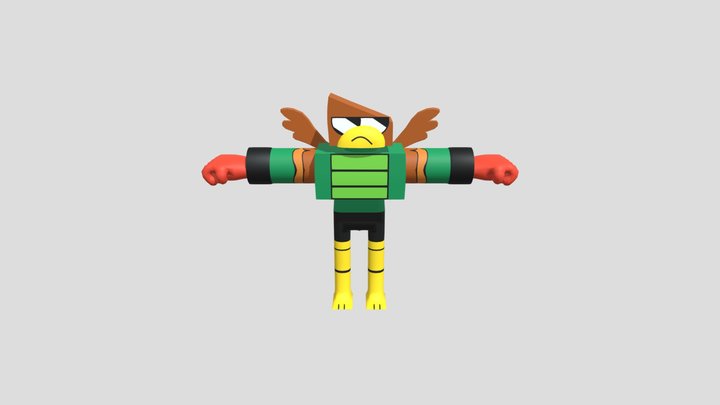 Hawkodile 3D models - Sketchfab
