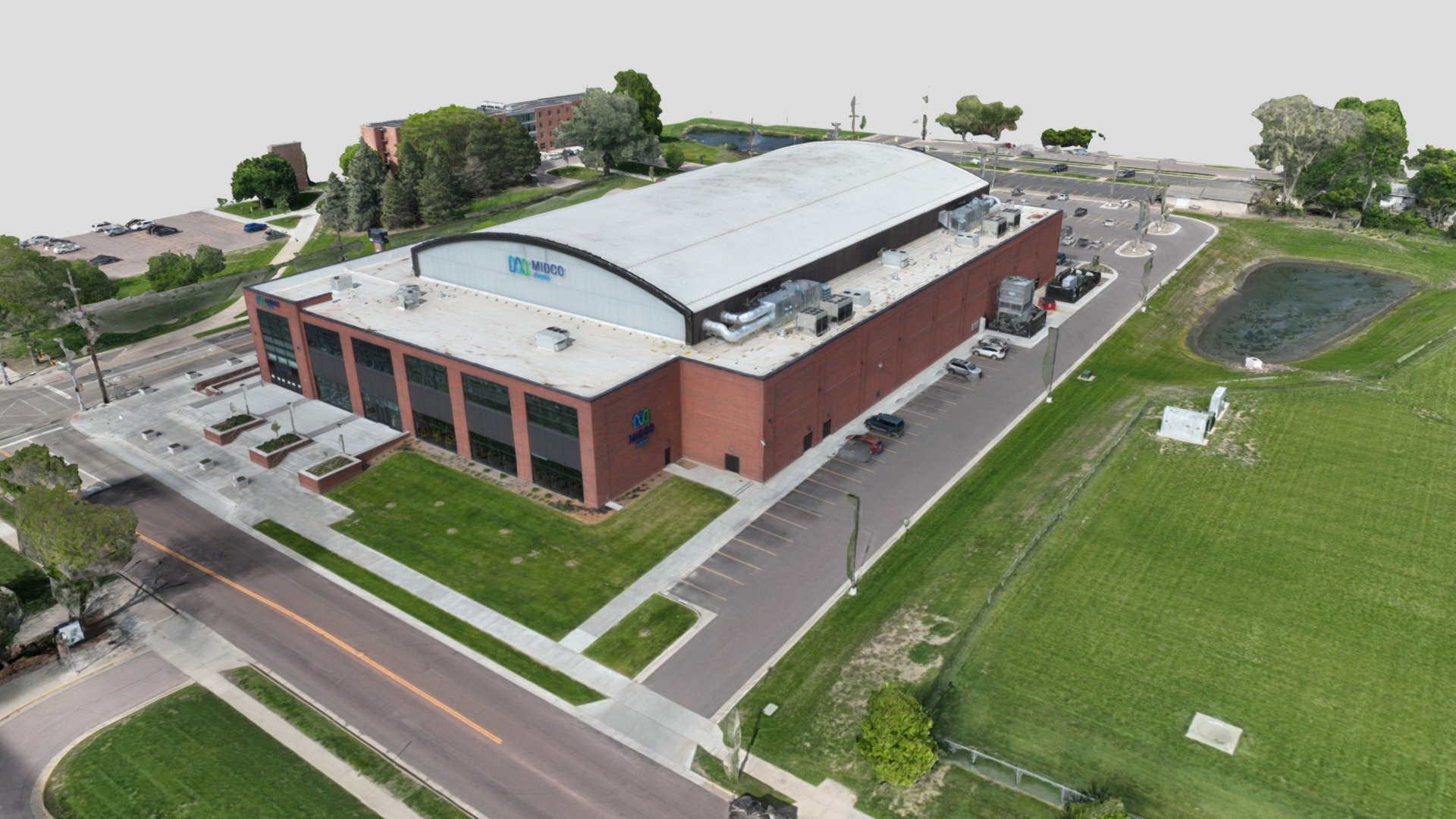 Midco Arena - 3D model by MisterDrone [7df7287] - Sketchfab