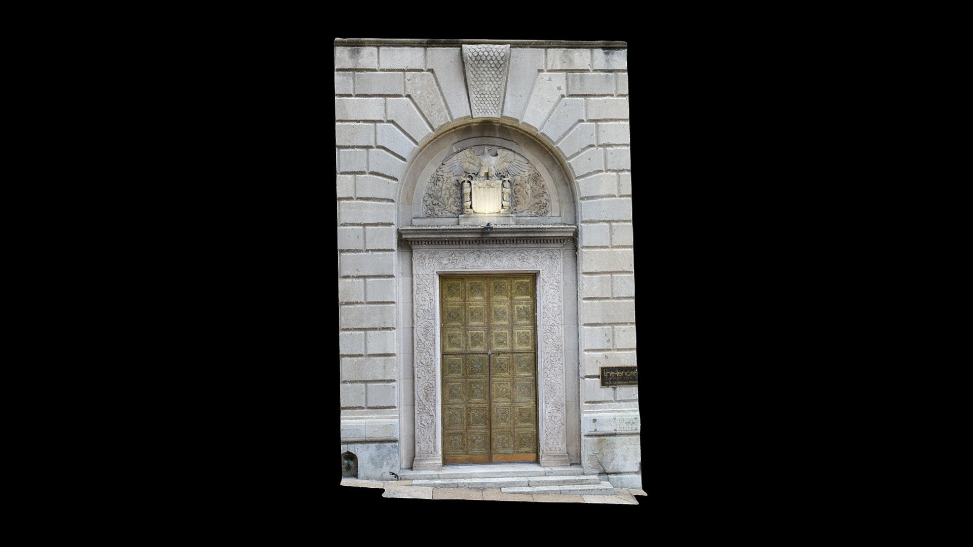 Historic Federal Reserve Bank Door - 3D model by Taylor (@thoulihan ...
