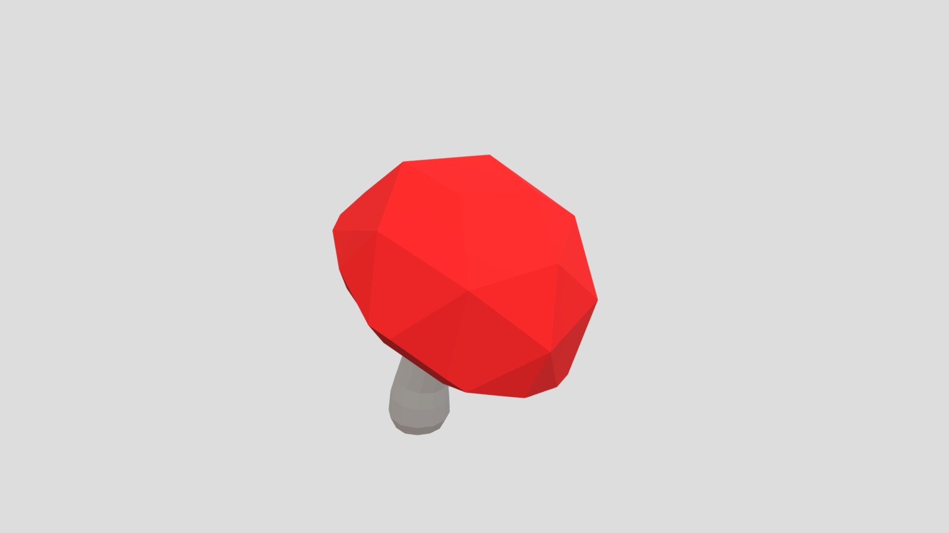 Low Poly Mushroom 01 - Download Free 3D model by Lily393 [7df7579 ...