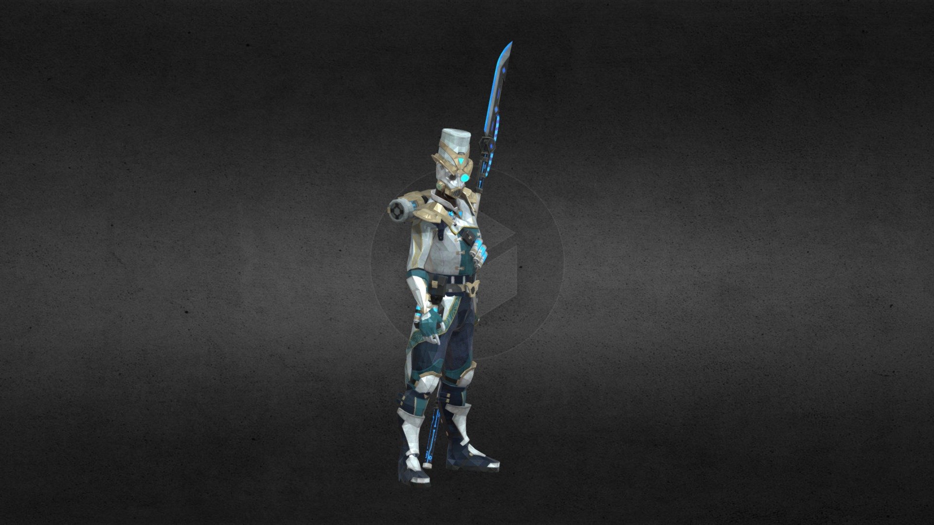 Elegant Warrior - Download Free 3D model by Shadow Models 3D ...