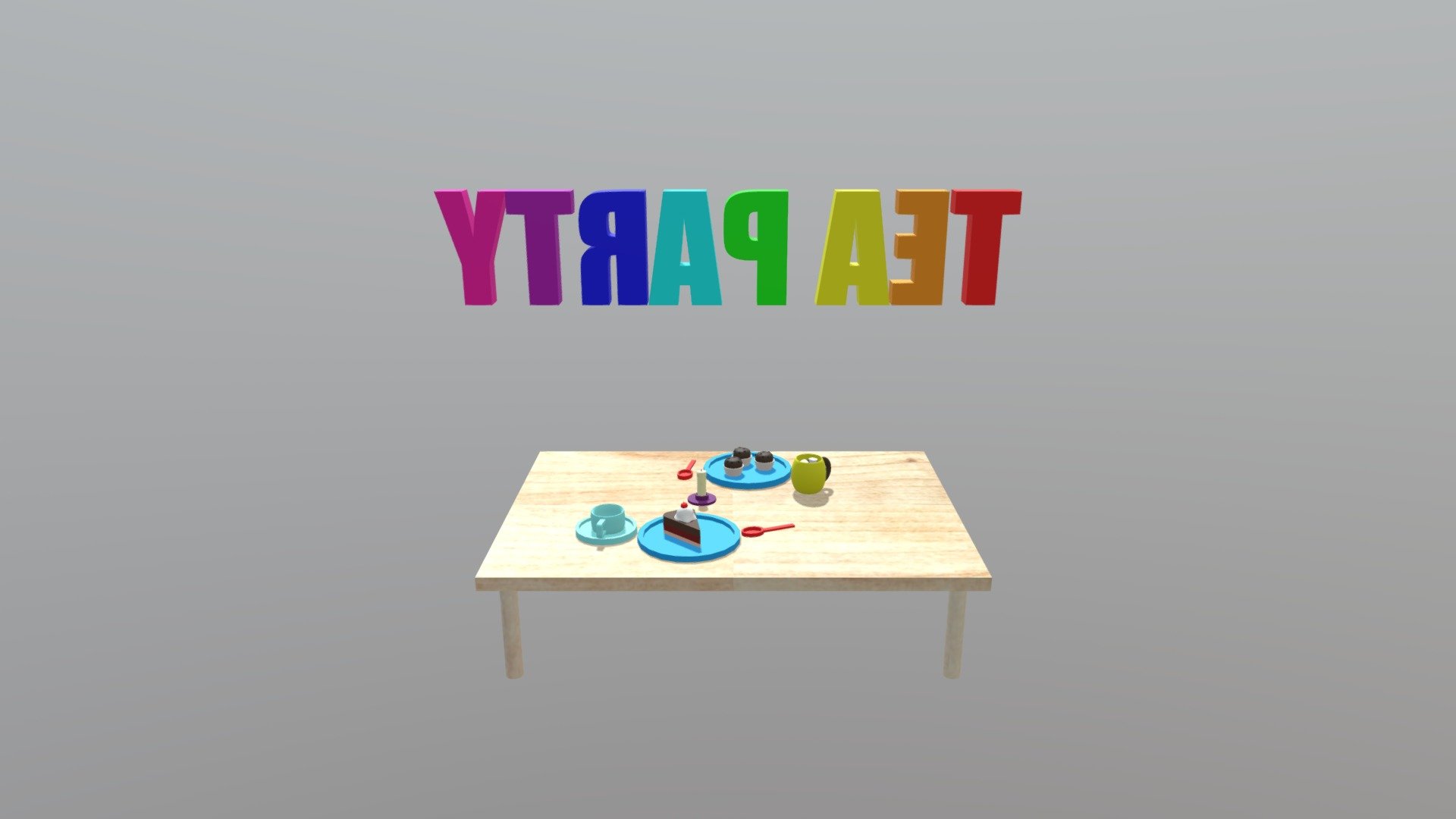 Tea Party - Download Free 3D model by amethyst49 (@chris.hapnes ...
