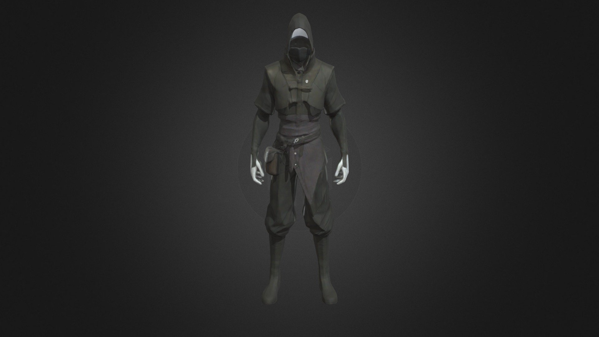 Dark_Hooded_Rogue - Download Free 3D model by SagePeeker [7dfc2ce ...