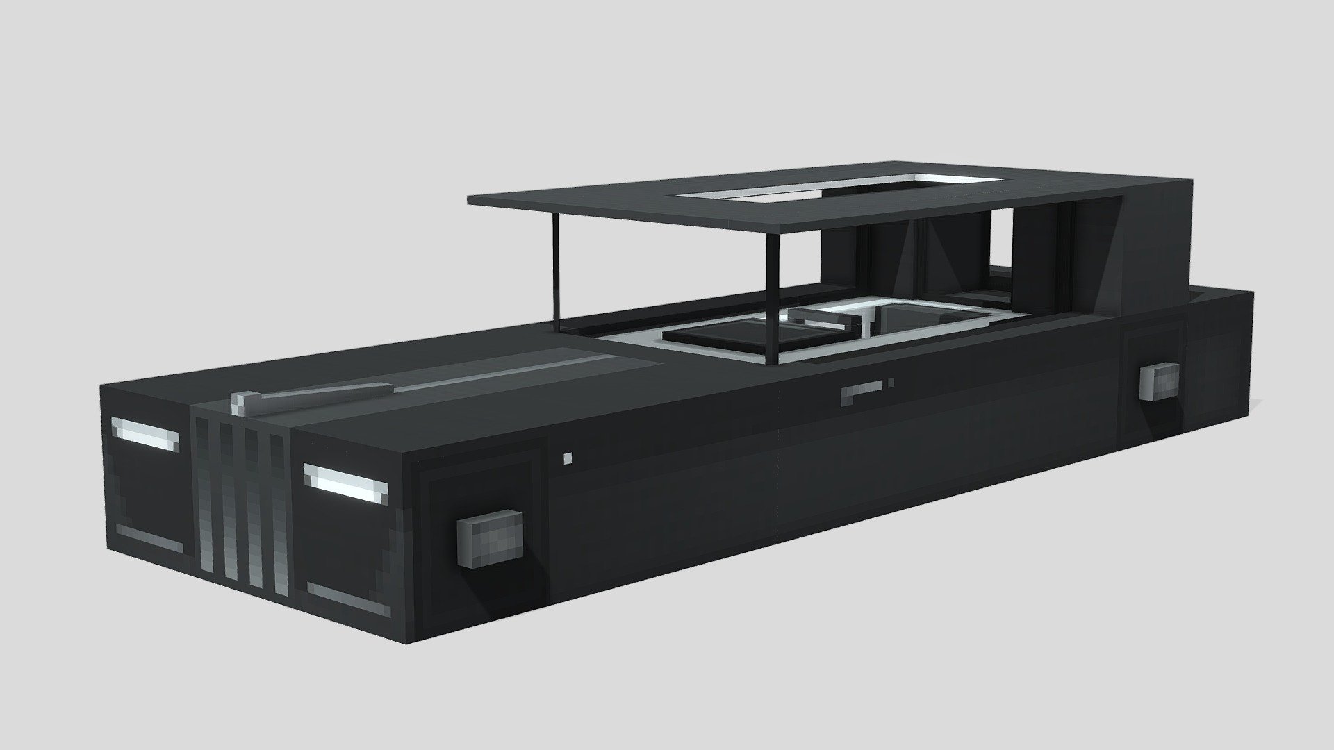 minecraft block car - 3D model by qwite40 [7dfc6b5] - Sketchfab