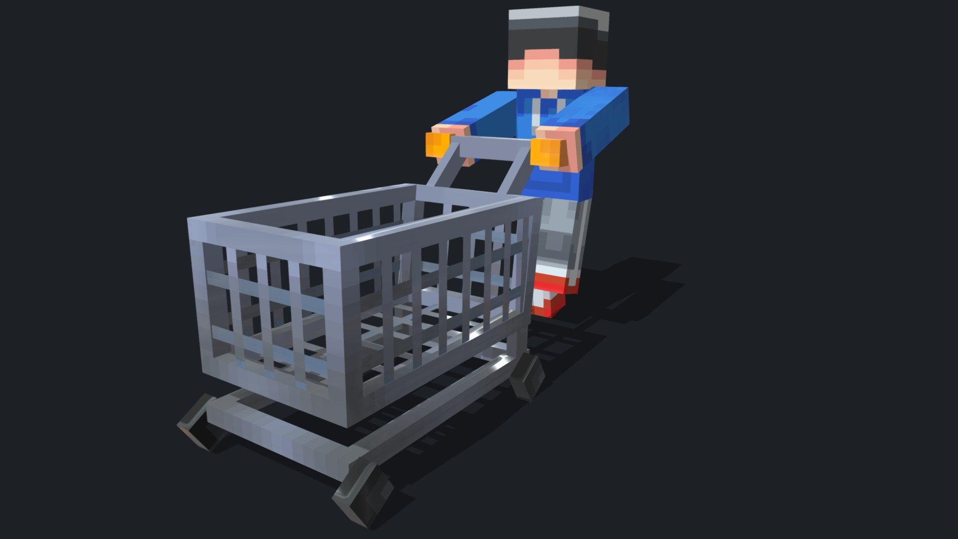 Shopping Time! - 3D model by Blues (@blues8sbit) [7dfcb43] - Sketchfab