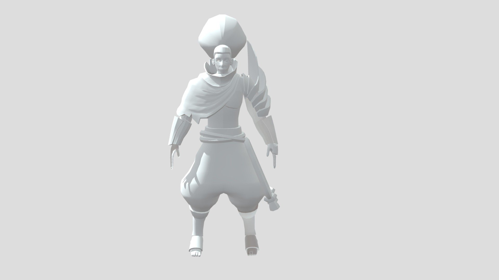 final yasuo - 3D model by Zhan_Mingyang [7dfcd36] - Sketchfab