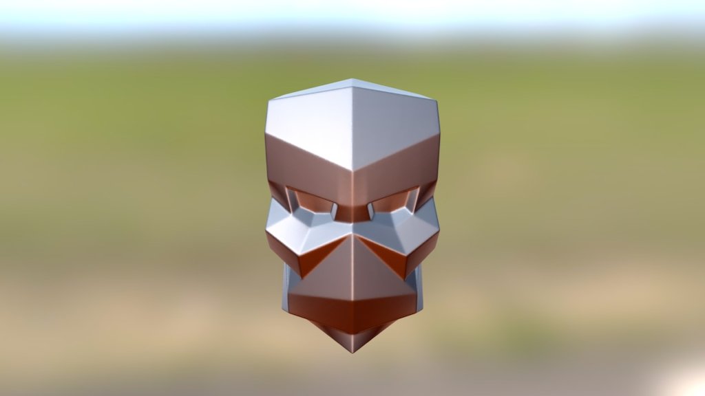 Rogue Skull - 3D model by patrickjfahy [7dfdc41] - Sketchfab