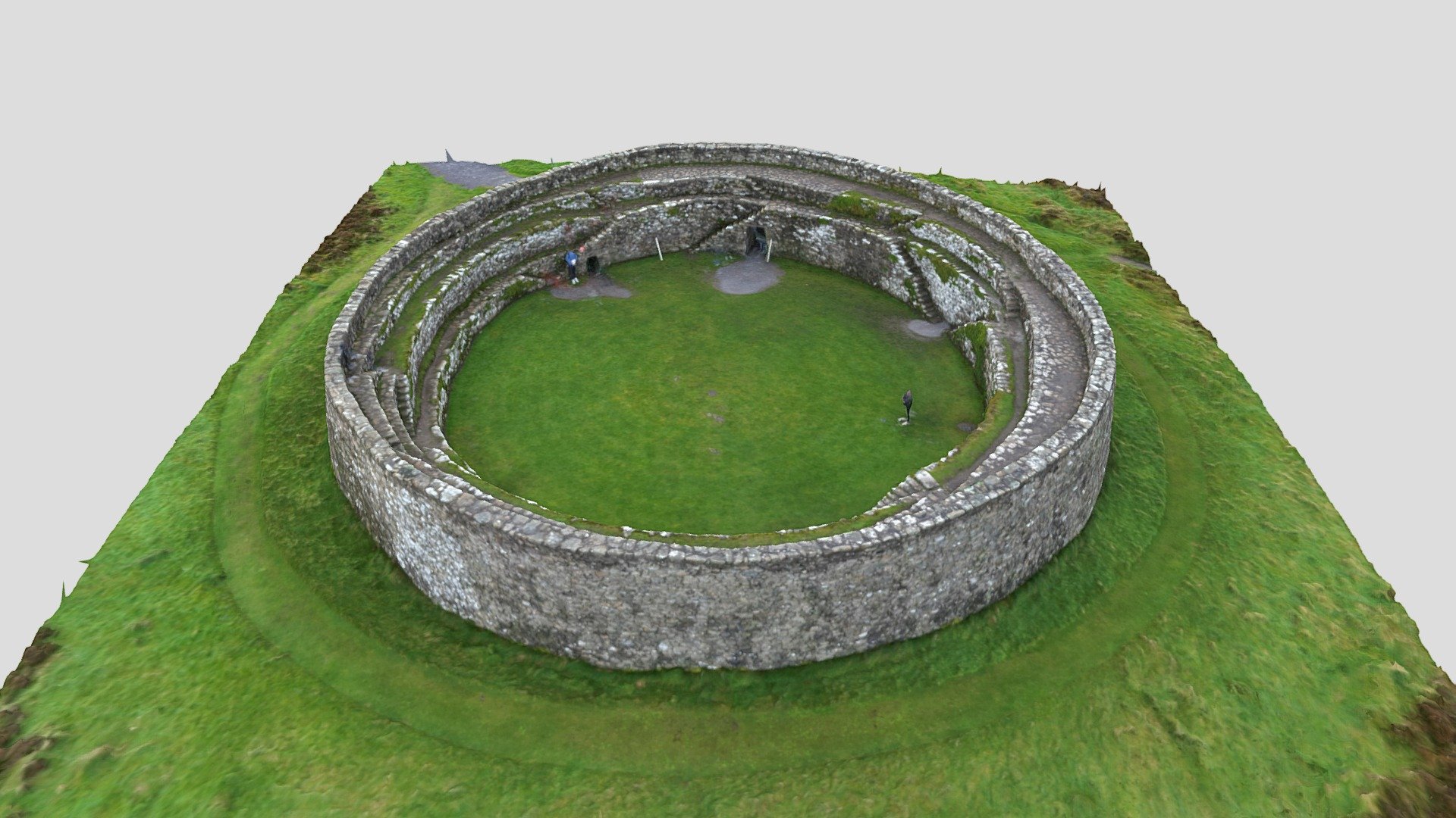 Grianan Fort - 3D model by Dara Burke (@daraburke) [7dfdd06] - Sketchfab