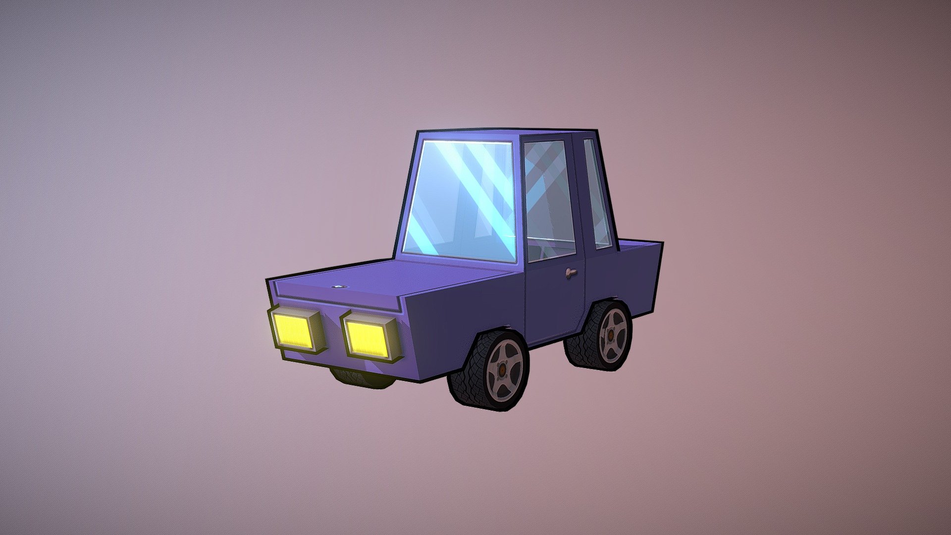 Cartoon Car - 3D model by Artur_Montserrat [7dff406] - Sketchfab
