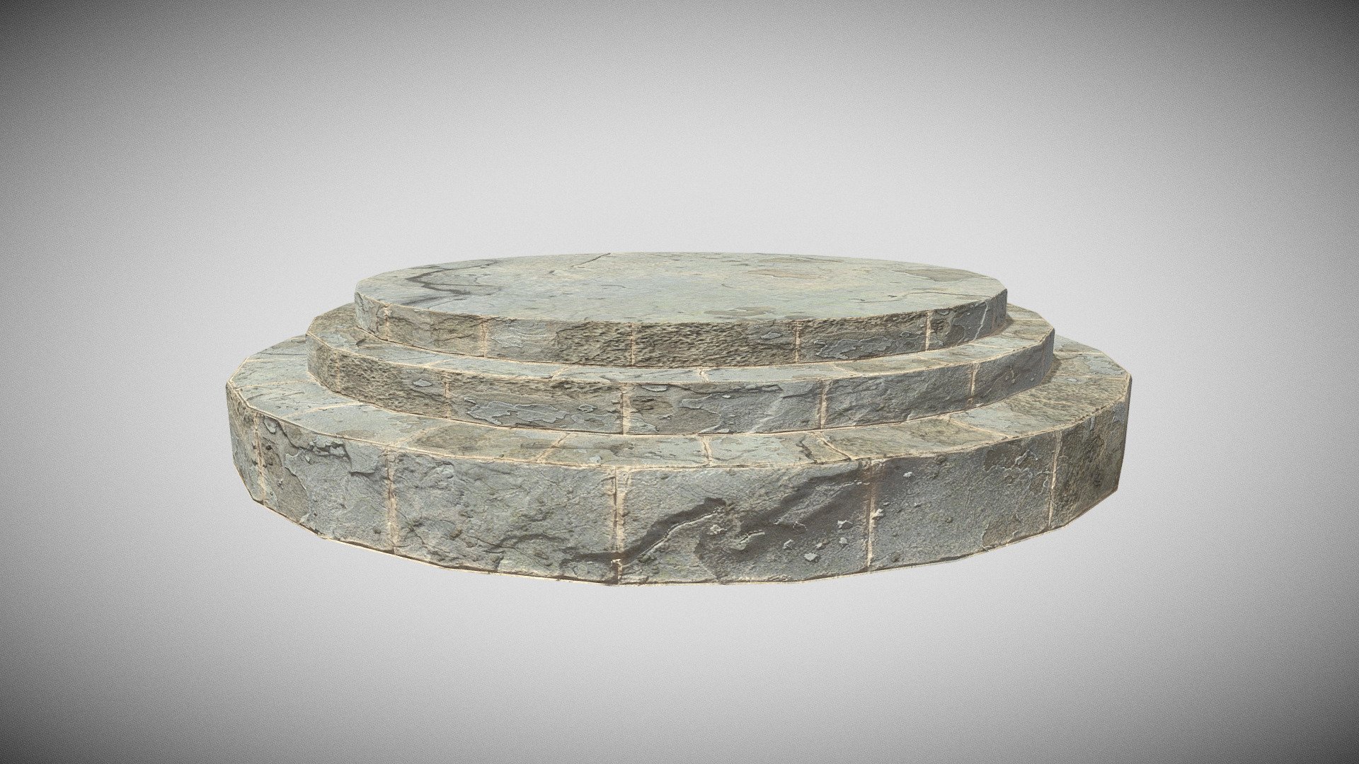 Egypt Project - Stairs (Circle) - 3D model by cathairk4 [7e0002f ...