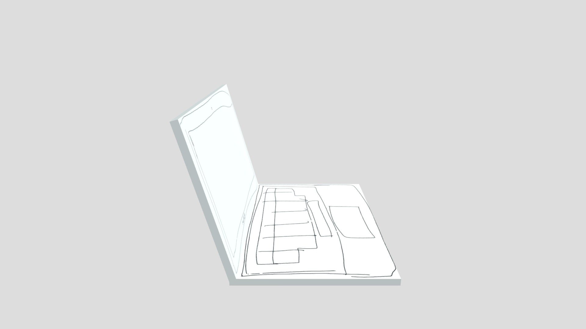 laptop - 3D model by Gray Bello (@graybello) [7e0078f] - Sketchfab