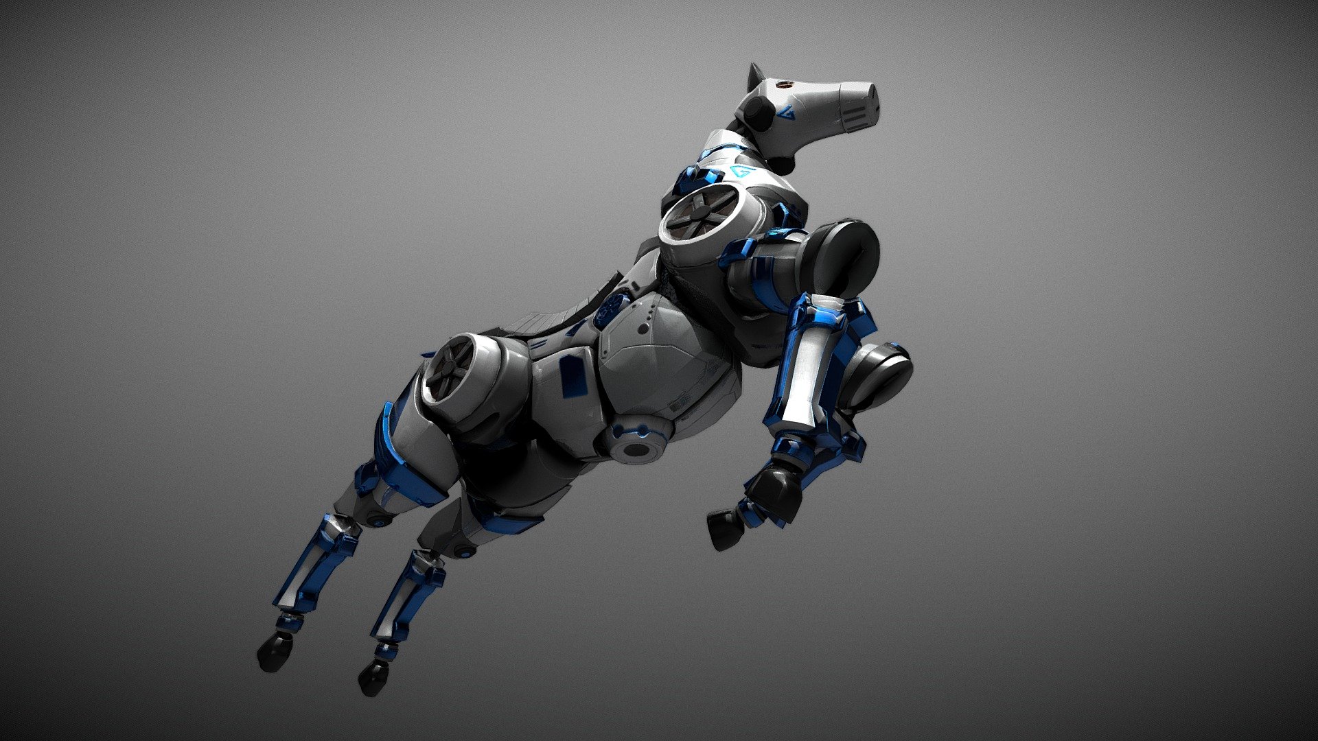 Folder Assignment 1 - Robot hard surface - 3D model by Sukuk ...