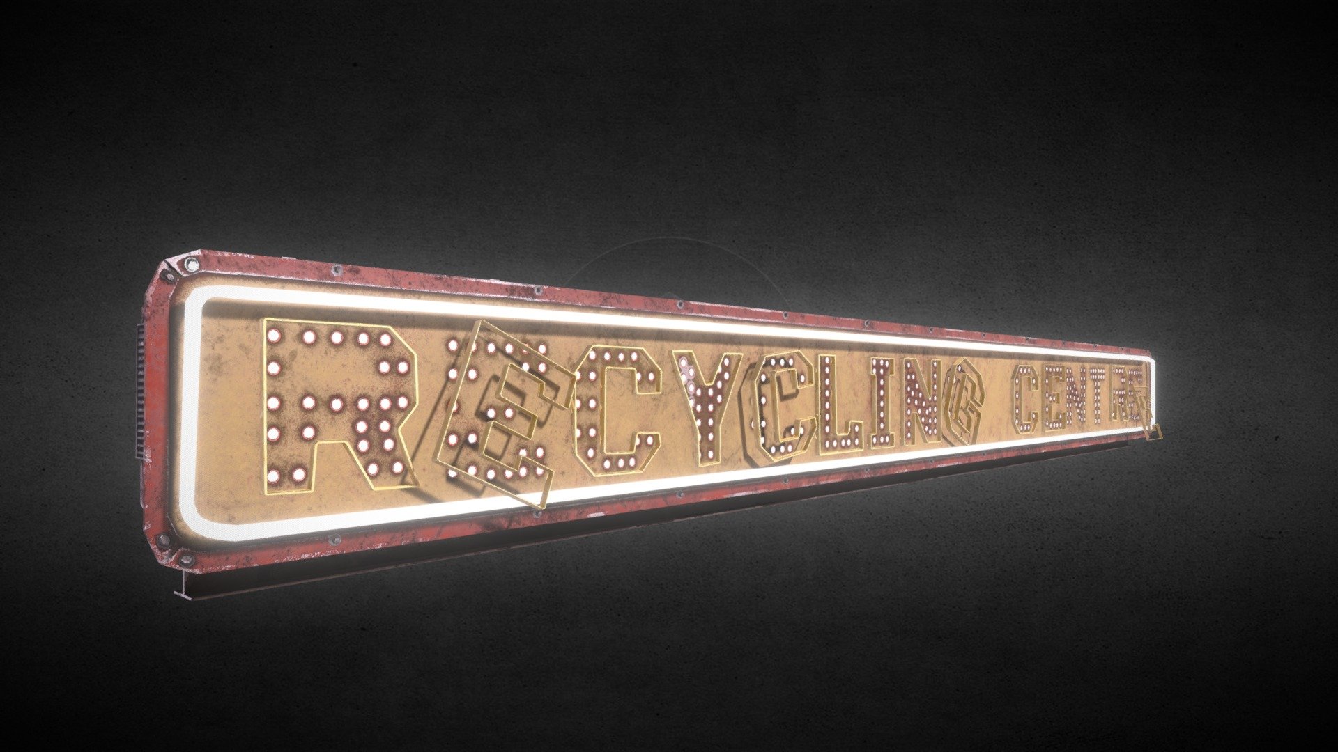 neon sign - 3D model by joshuaearleart [7e01479] - Sketchfab