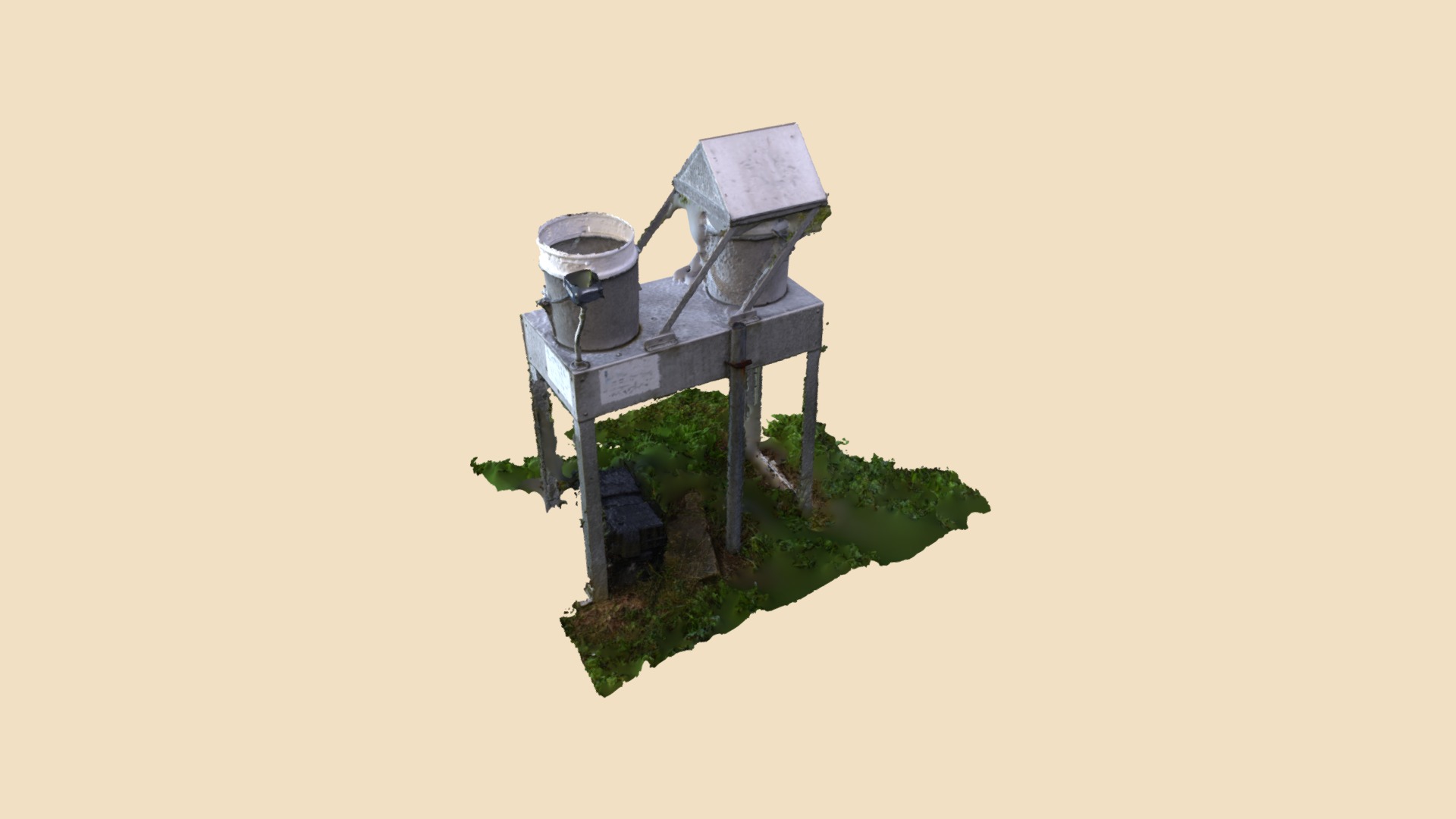Atmospheric Wet Deposition Sampler - 3D model by Adam (@ablankenbicker ...