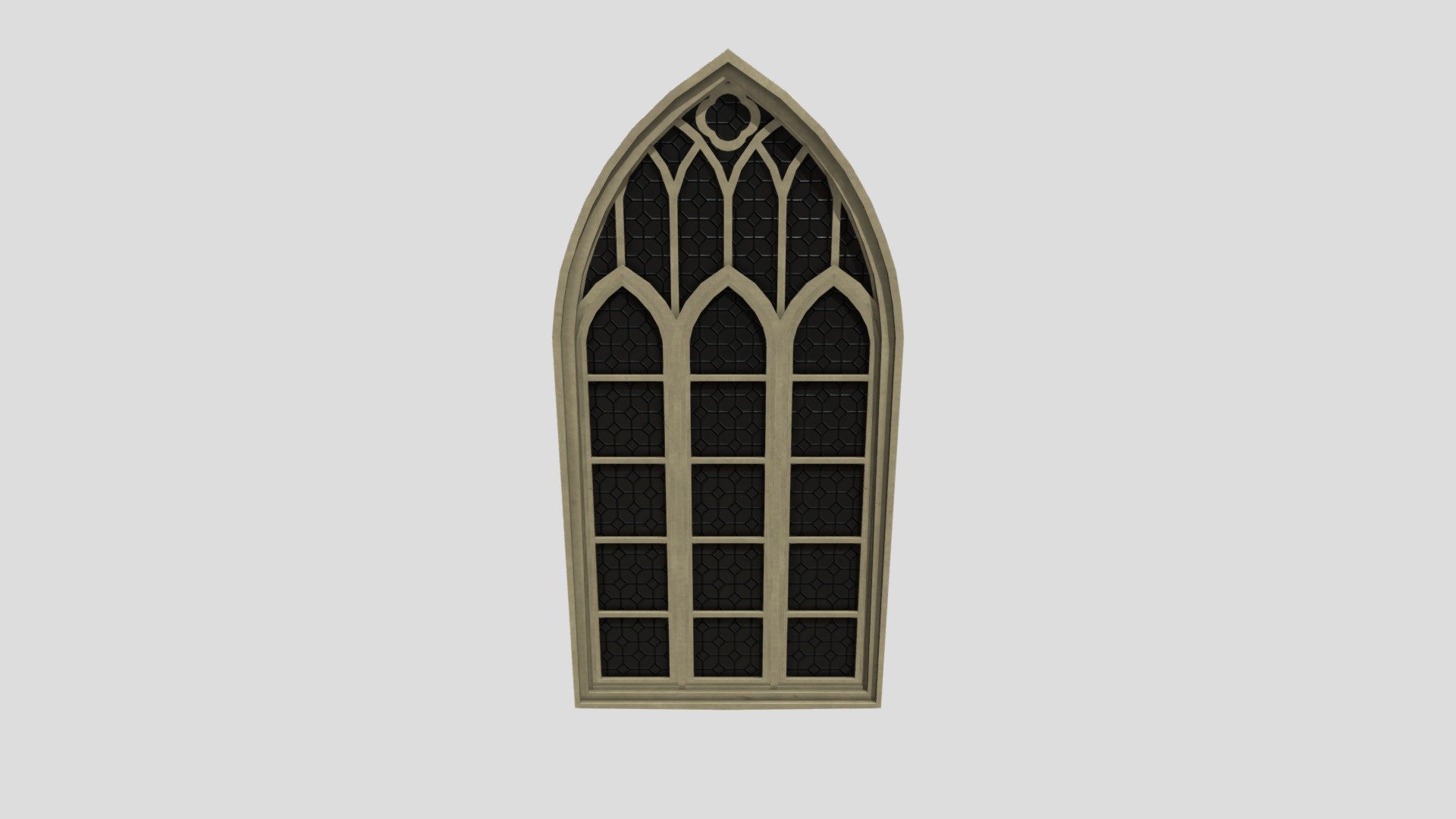 Gothic Window - Download Free 3D model by Aidan (@aidannaylor05 ...