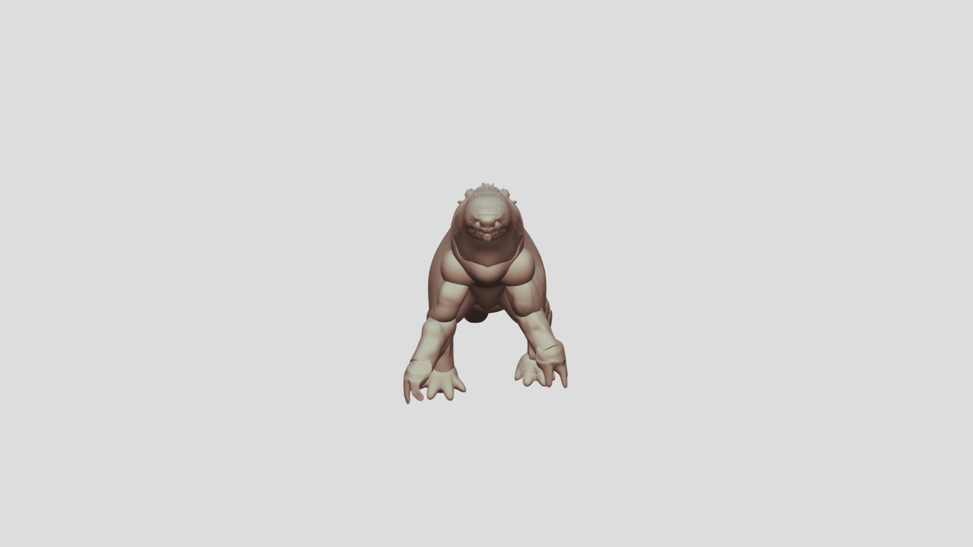 Monster - Download Free 3D model by Content Aware (@Content_Aware ...