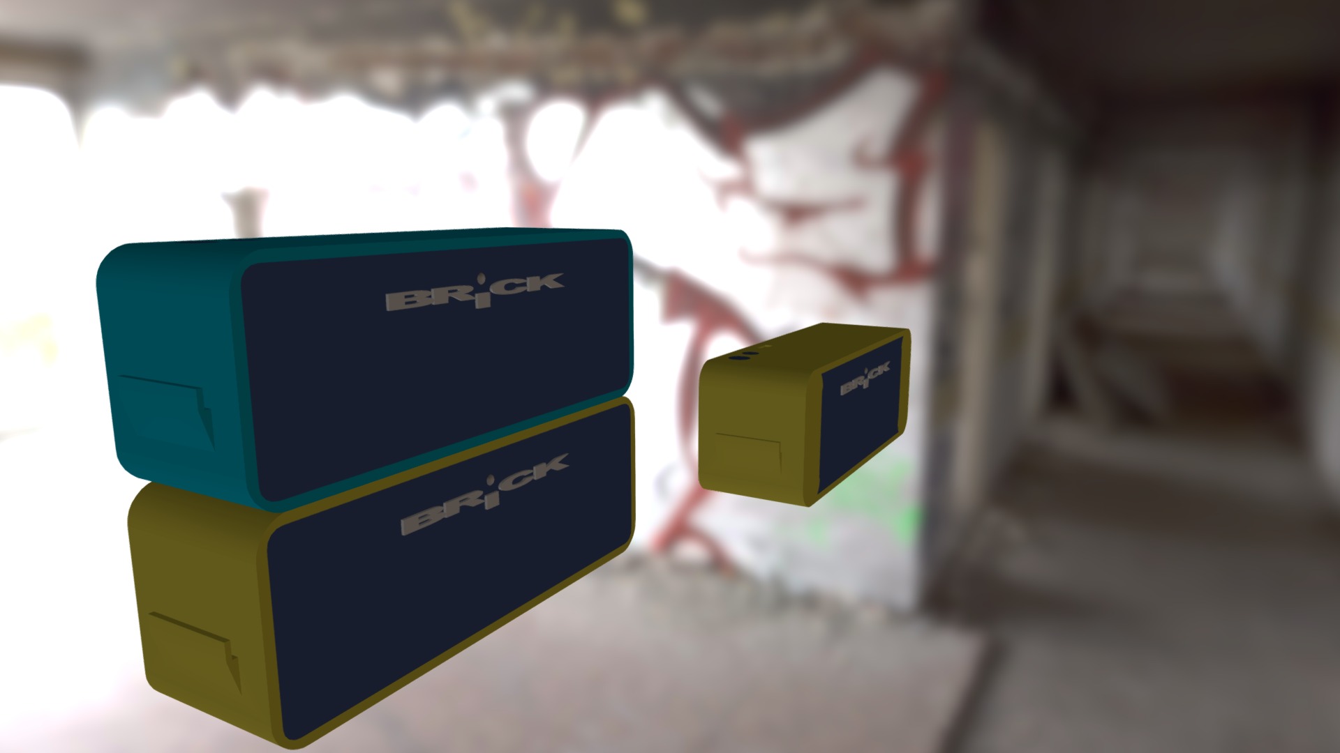 Audio Brick - 3D model by timendersby [7e028af] - Sketchfab
