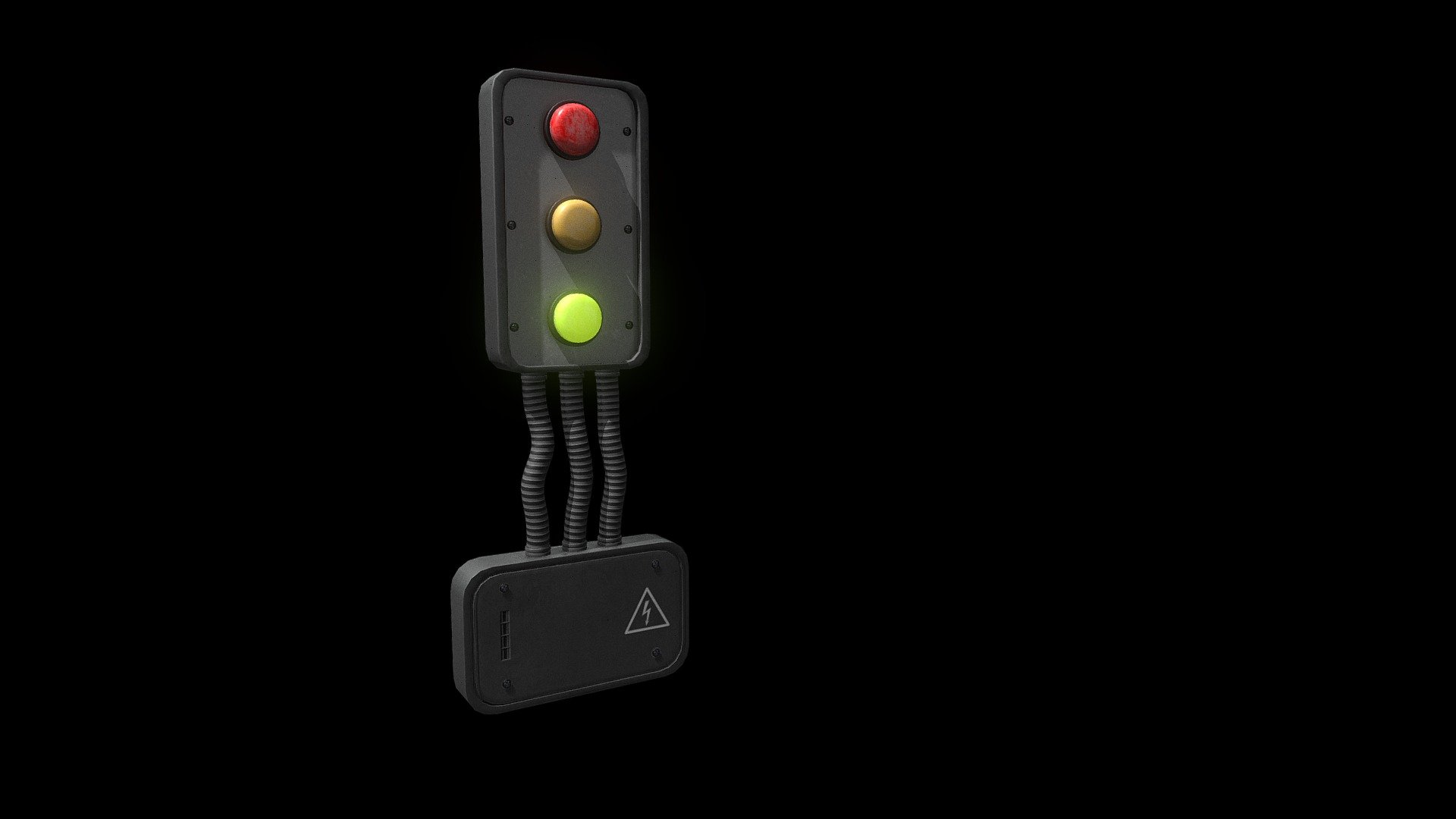 Electrical Signal Panel Free Game Ready Model - Download Free 3D model ...